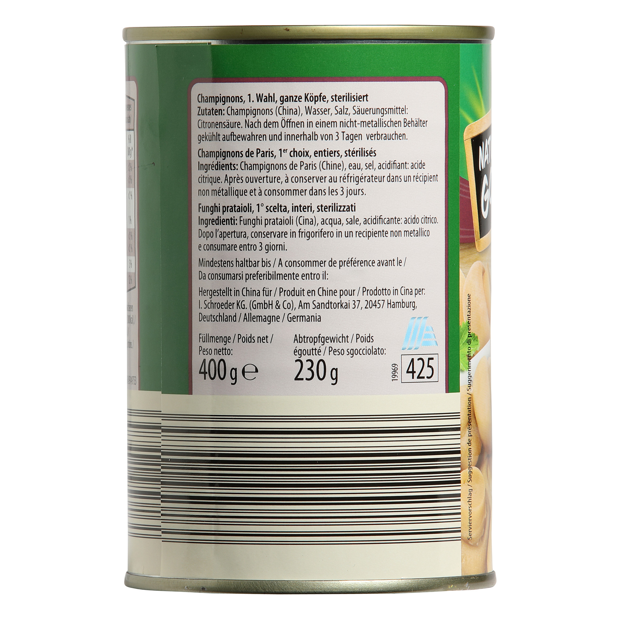NATURE'S GOLD Champignons ganze Köpfe | ALDI-now