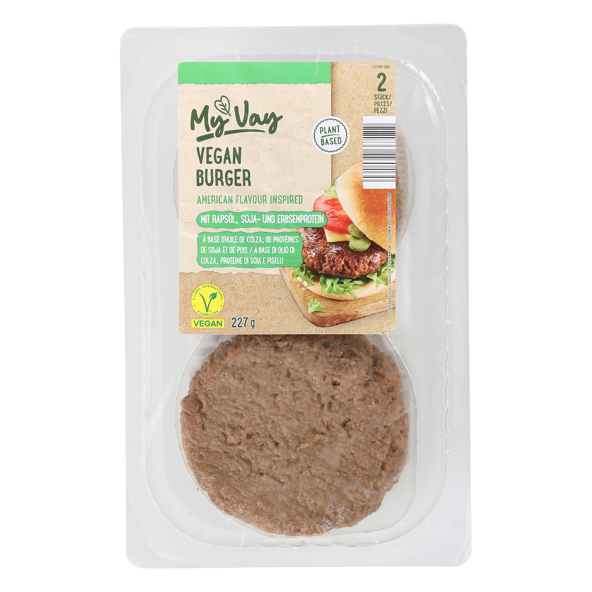 MY VAY Vegane Burger American Style | ALDI-now
