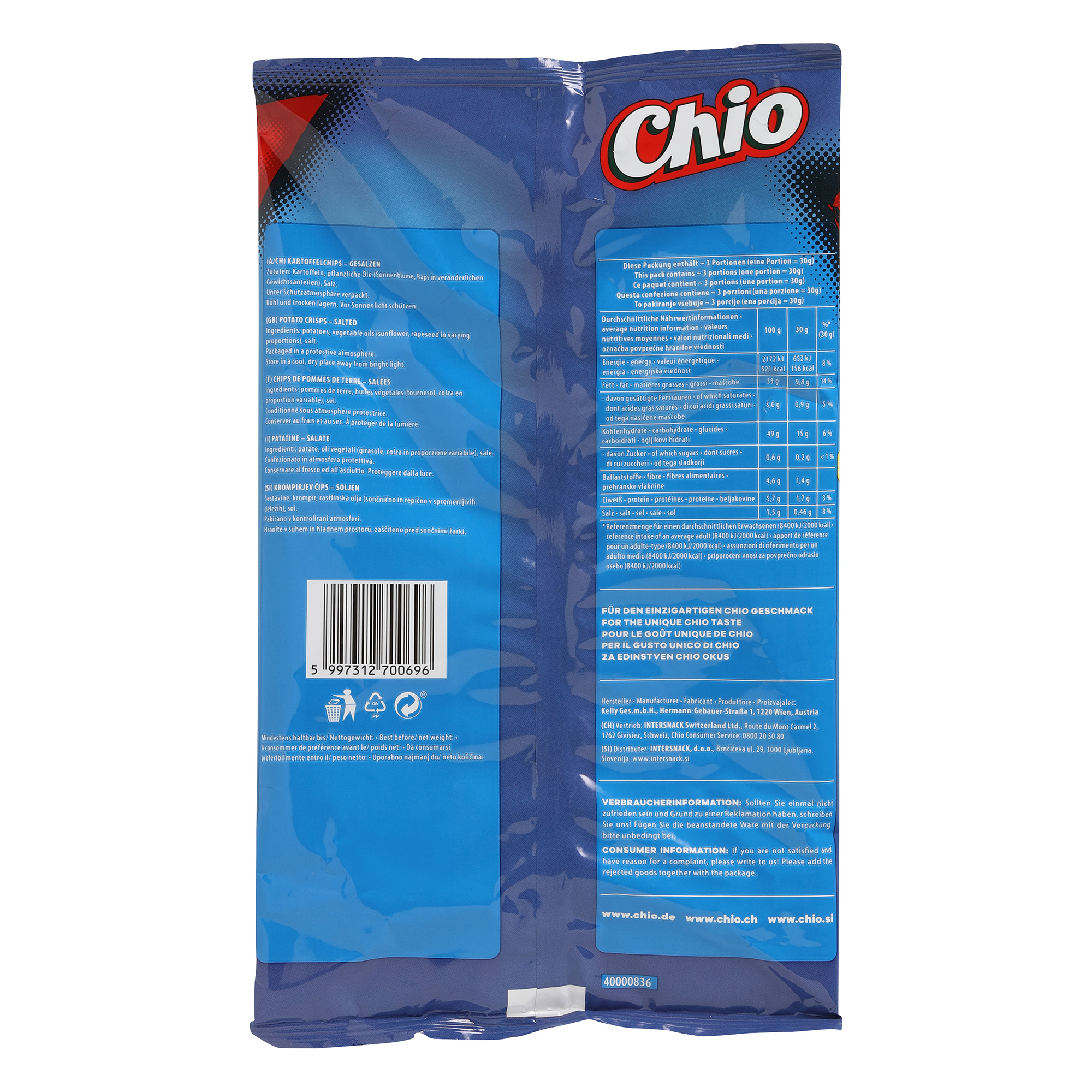 CHIO Chips, Salz | ALDI-now