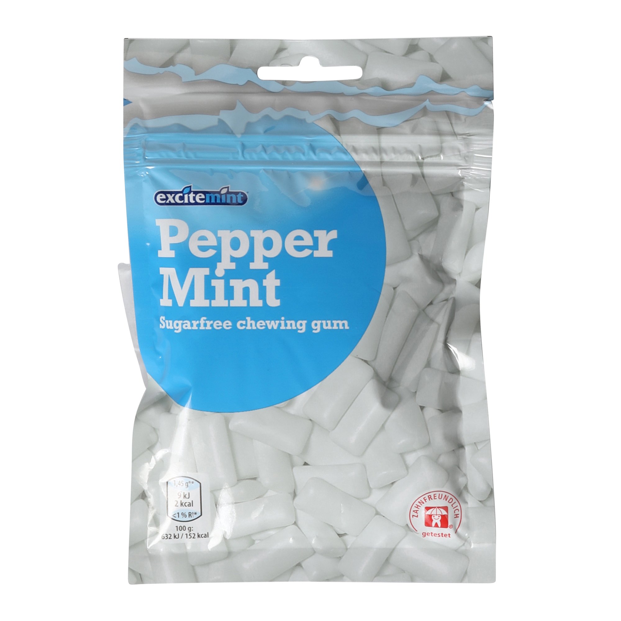 EXCITEMINT Kaugummi zuckerfrei, Peppernint | ALDI-now