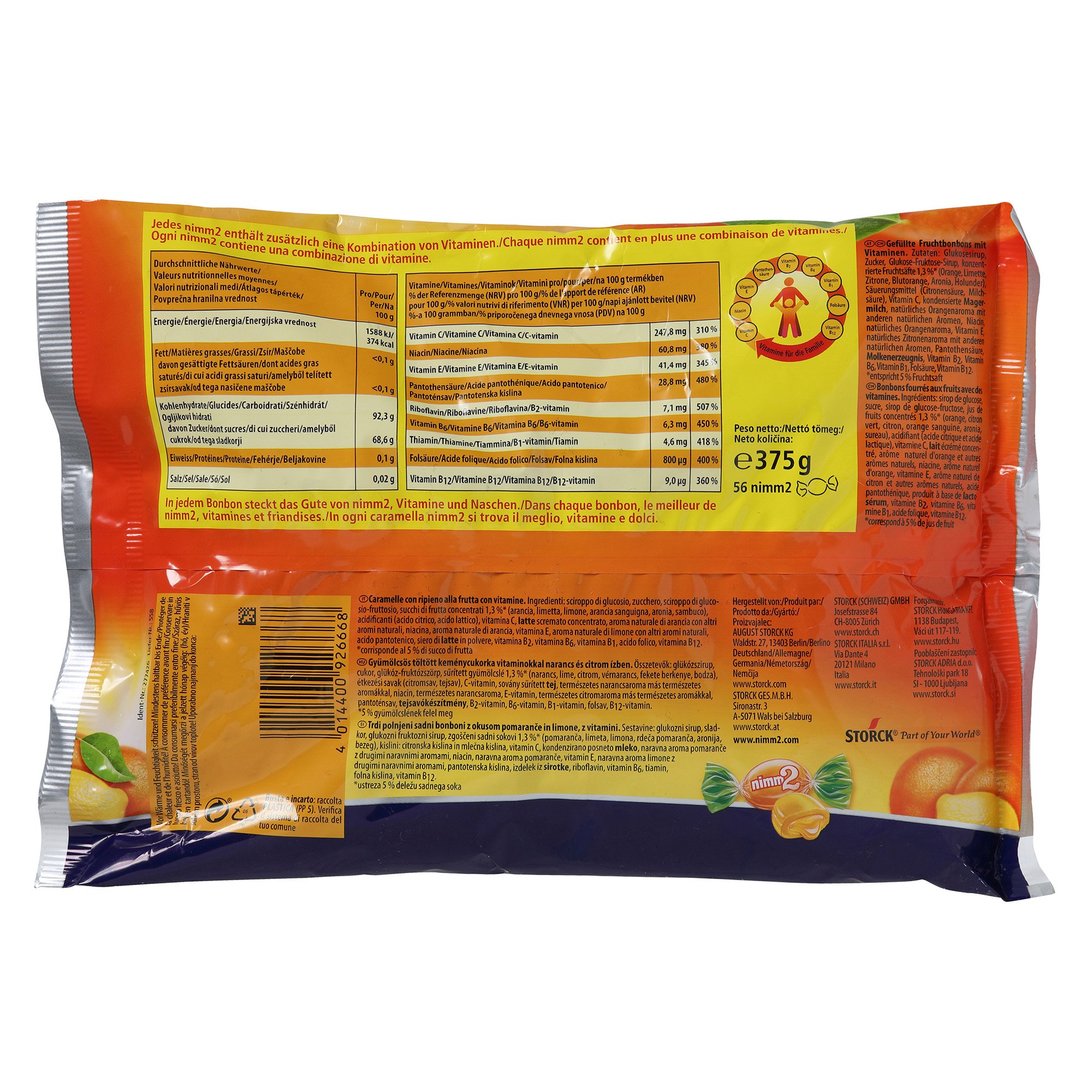 STORCK Nimm2 Bonbons Family pack arancia/limone | ALDI-now