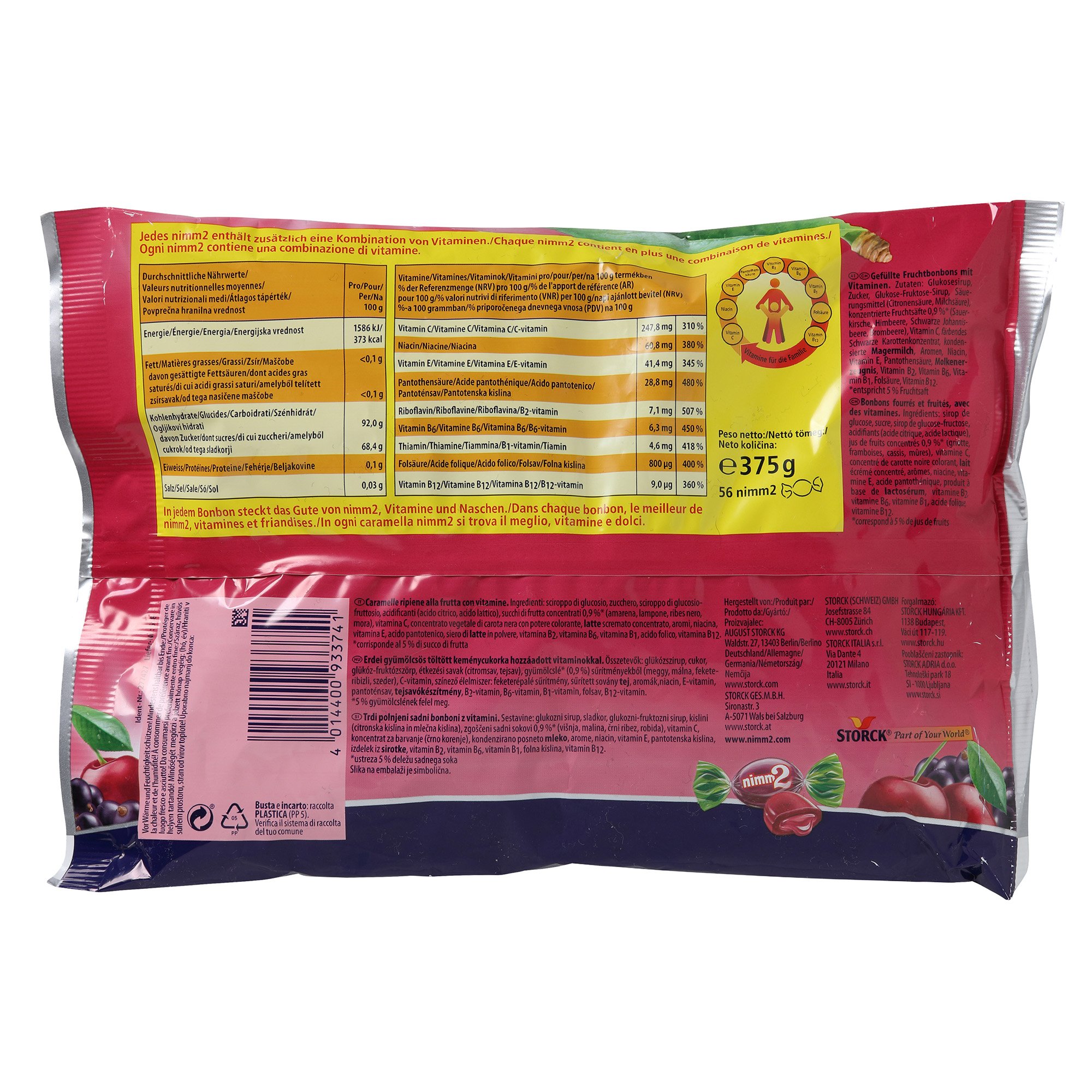 STORCK Nimm2 Bonbons Family pack frutti rossi | ALDI-now