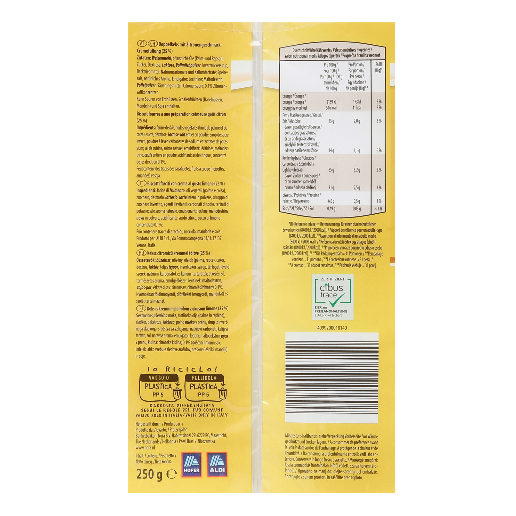 FINEST BAKERY Mini-Doppelkeks, Zitrone | ALDI-now