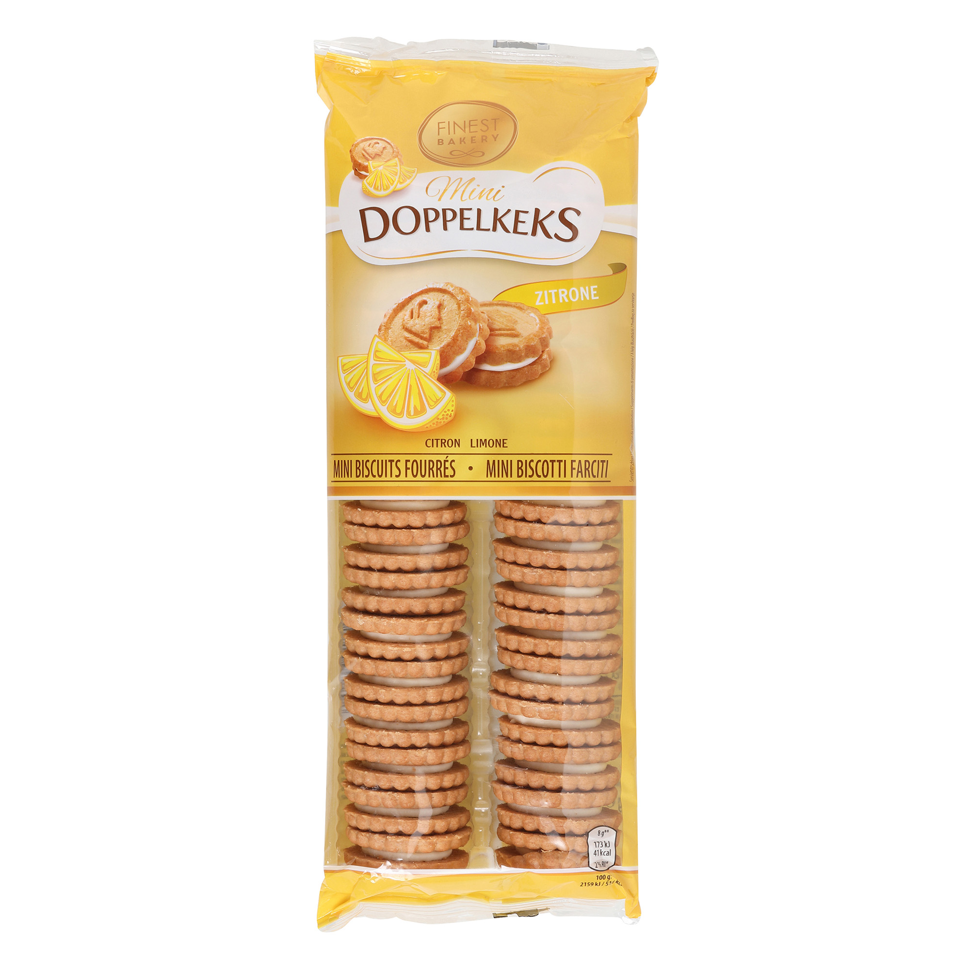 FINEST BAKERY Mini-Doppelkeks, Zitrone | ALDI-now