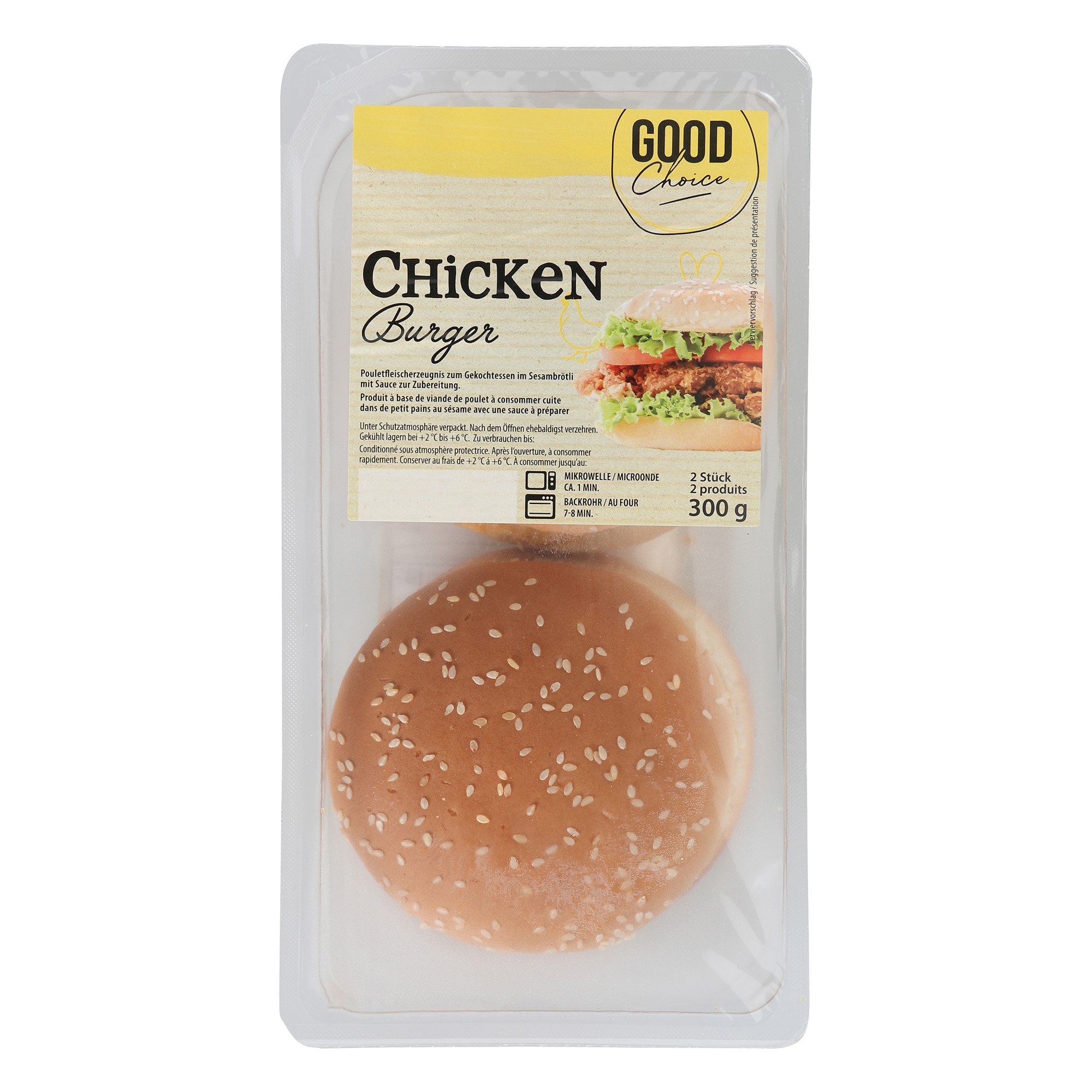 GOOD CHOICE Chicken Burger | ALDI-now