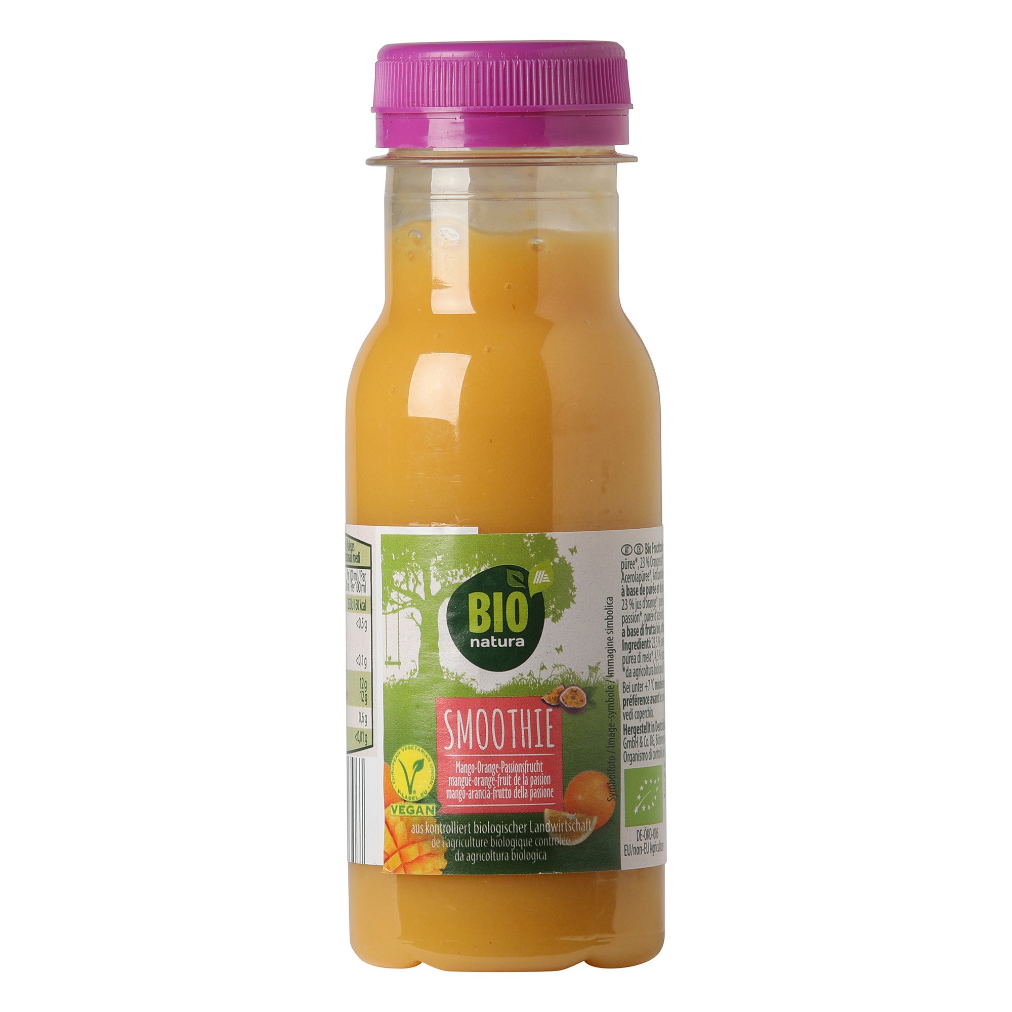BIO NATURA Smoothie, mangue-orange-fruit de la passion | ALDI-now