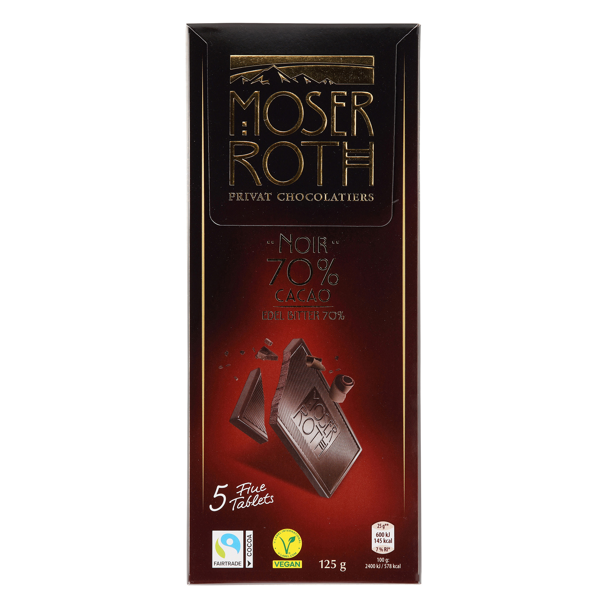 MOSER ROTH Premium Schokolade, Zartbitter 70 % | ALDI-now