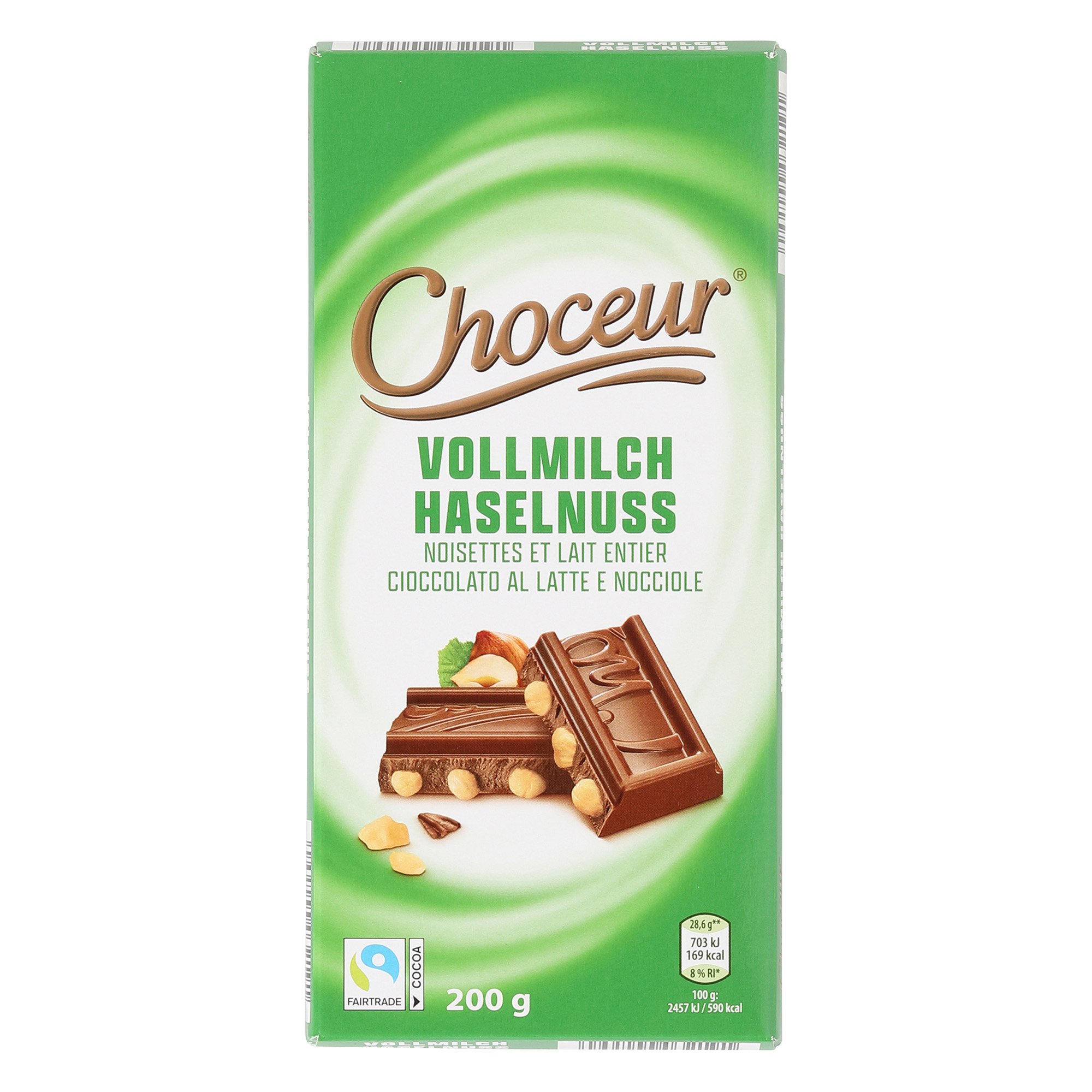 CHOCEUR Schokolade, Vollmilch-Haselnuss | ALDI-now
