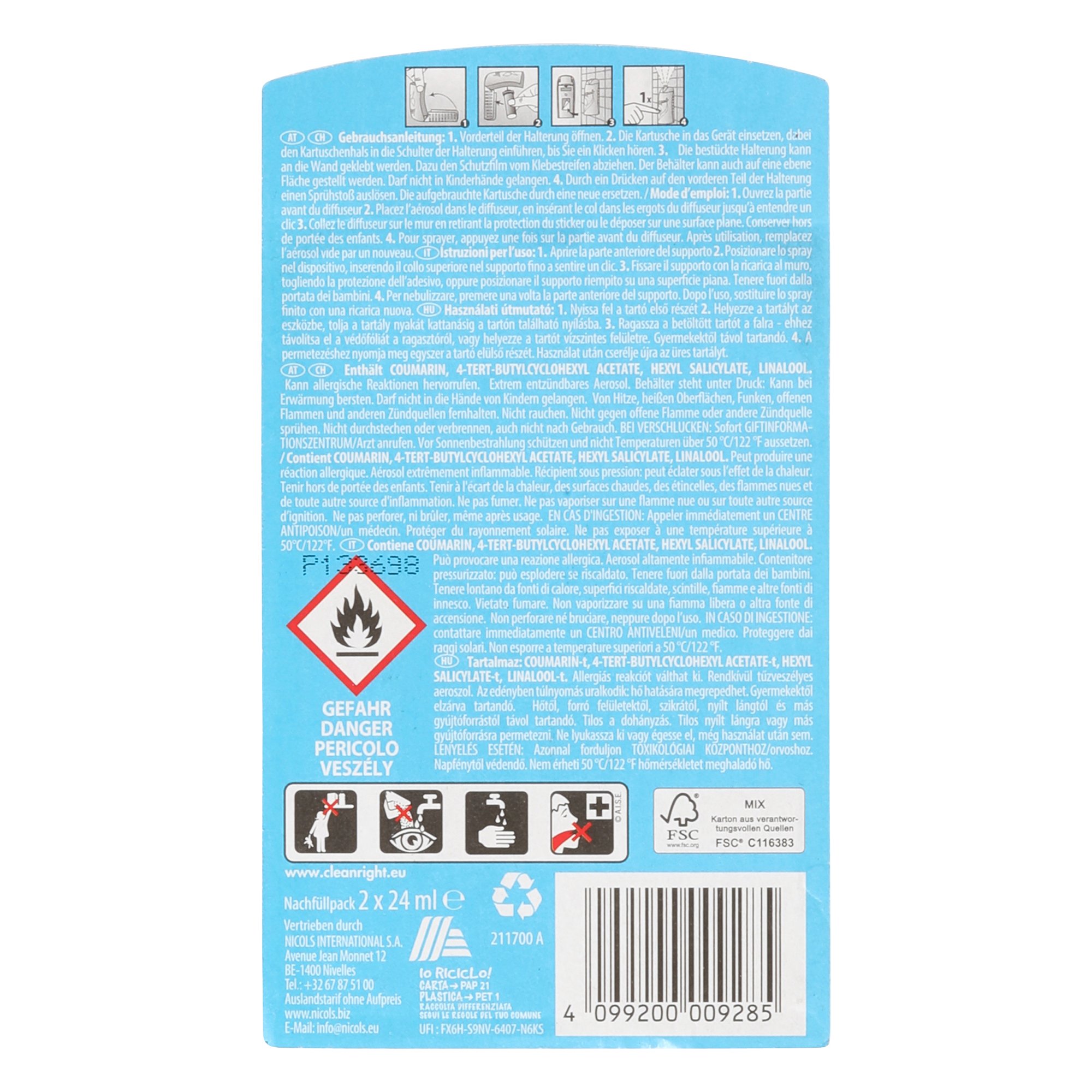 LIQUAIR Mini-Lufterfrischer-Spray, Pure Frische | ALDI-now