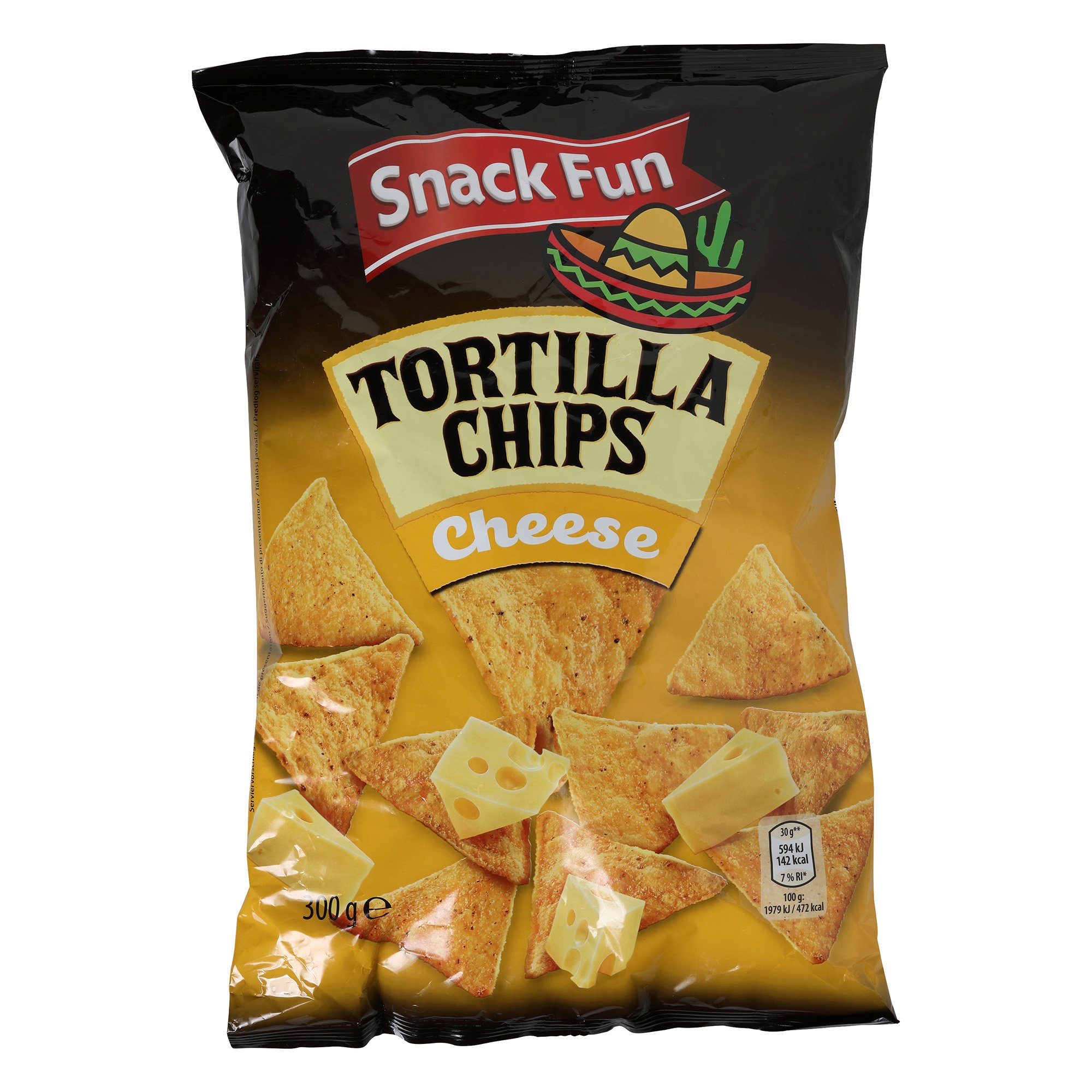 SNACK FUN Tortilla Chips, Cheese | ALDI-now