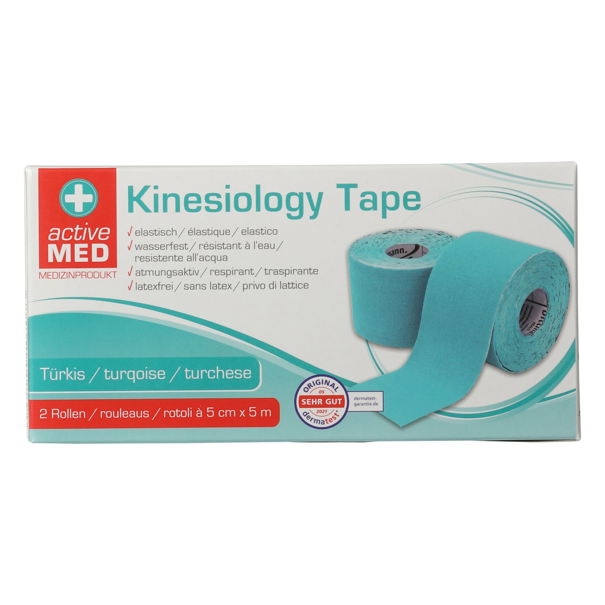 ACTIVE MED Medizinisches Kinesiologie-Tape, Türkis | ALDI-now