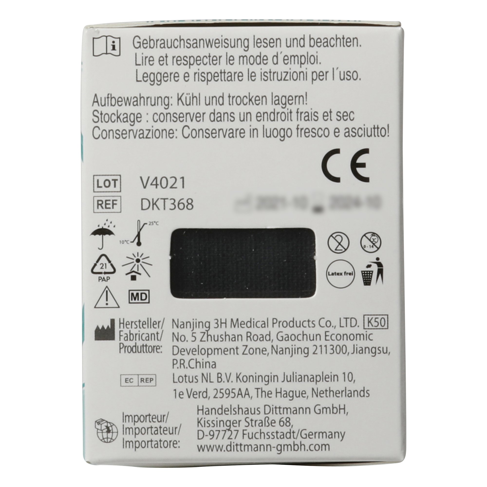 ACTIVE MED Medizinisches Kinesiologie-Tape, Schwarz | ALDI-now