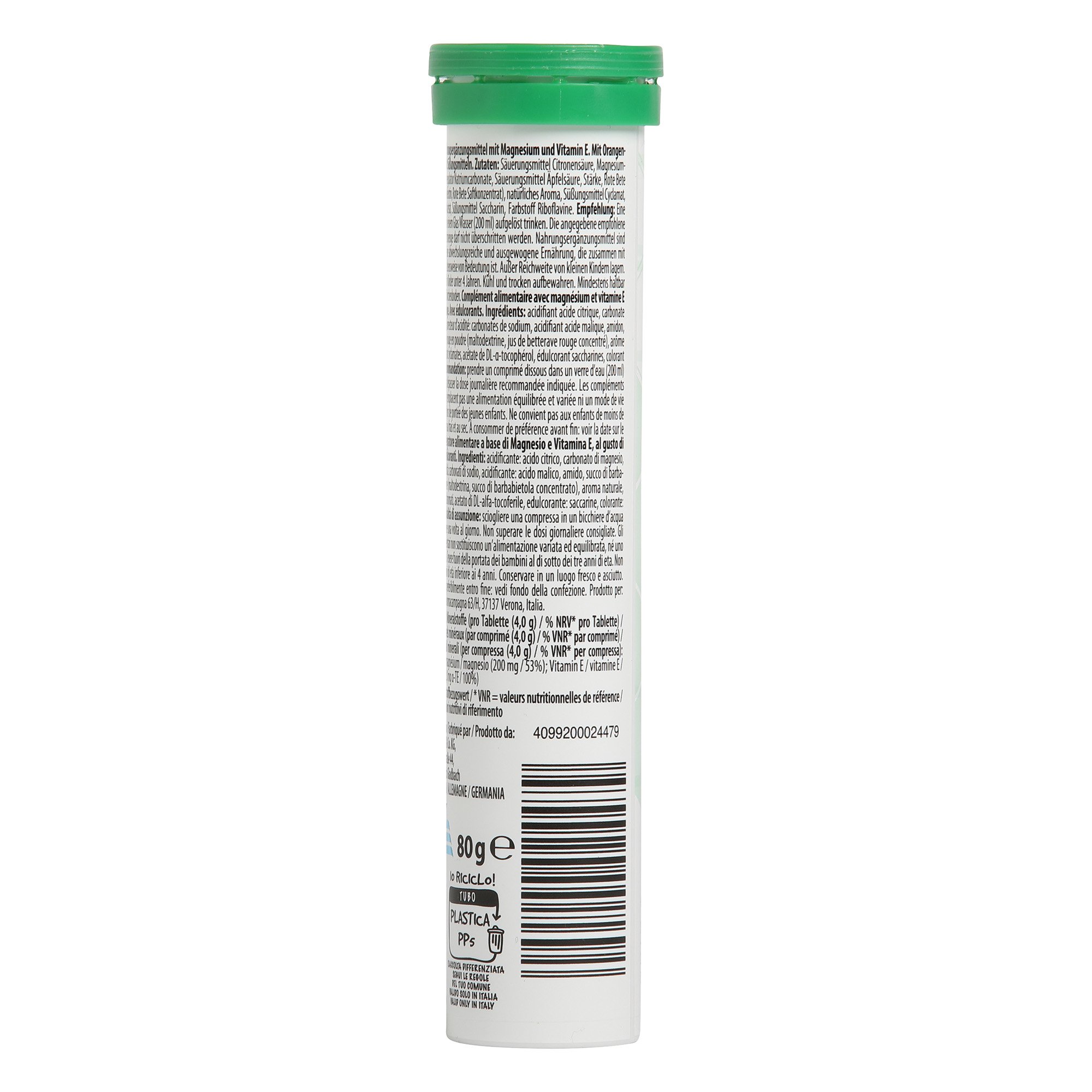 MULTINORM Comprimés effervescents, magnésium, orange | ALDI-now
