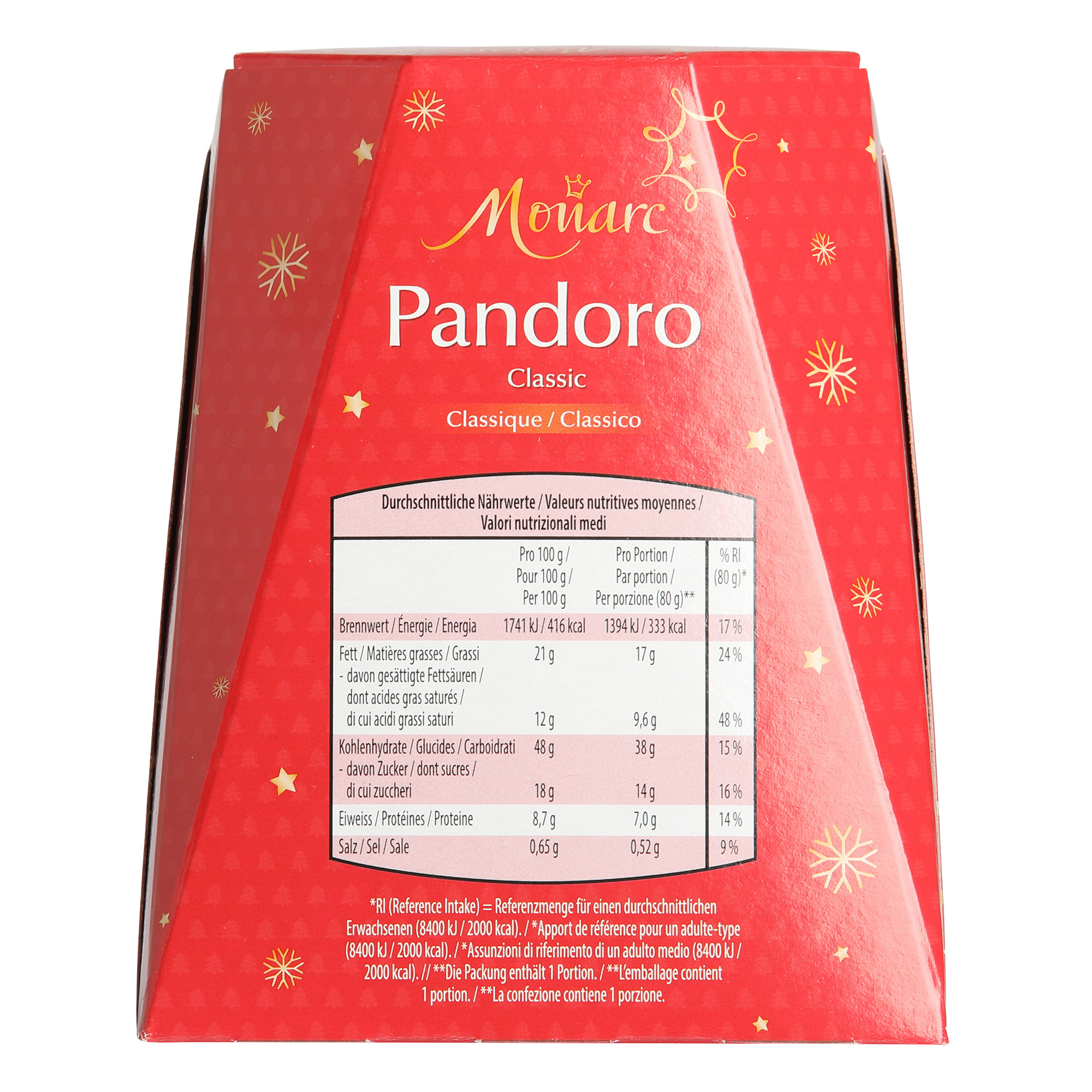MONARC Mini Pandoro | ALDI-now