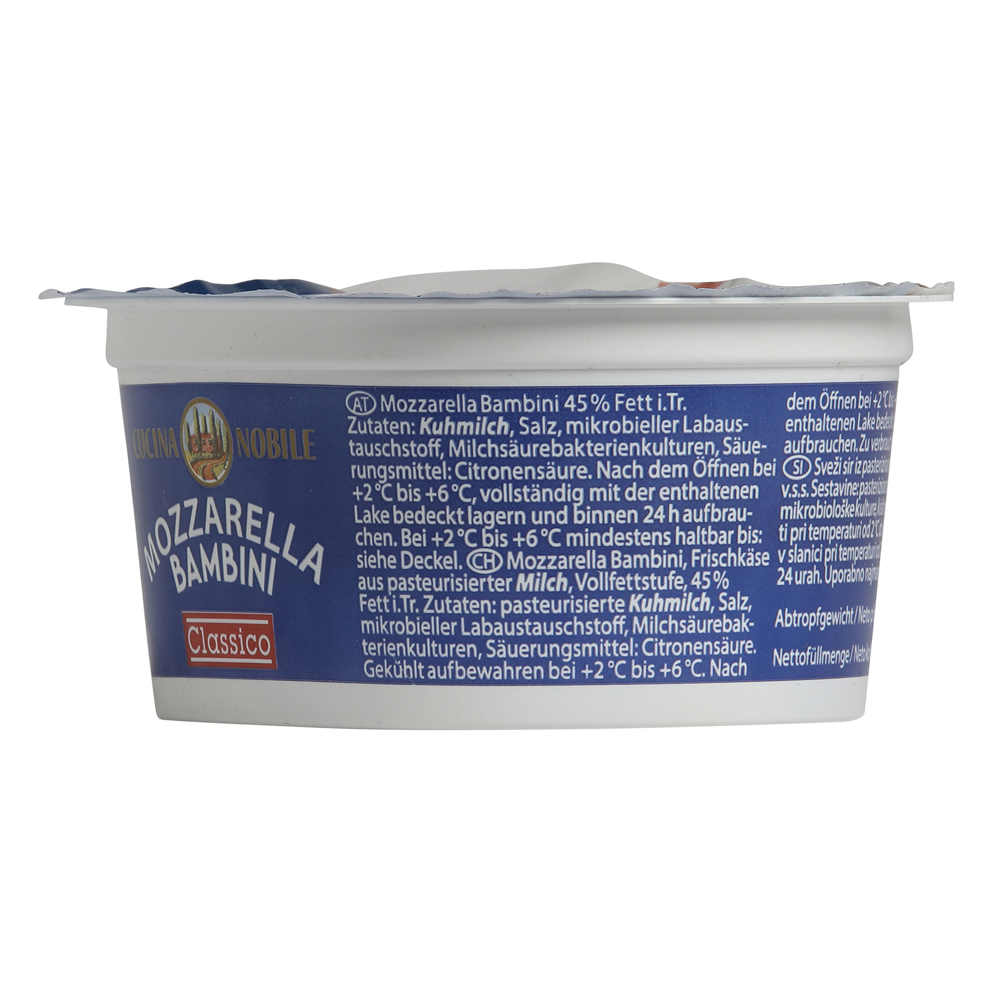 CUCINA NOBILE Mozzarella Bambini, Classic | ALDI-now