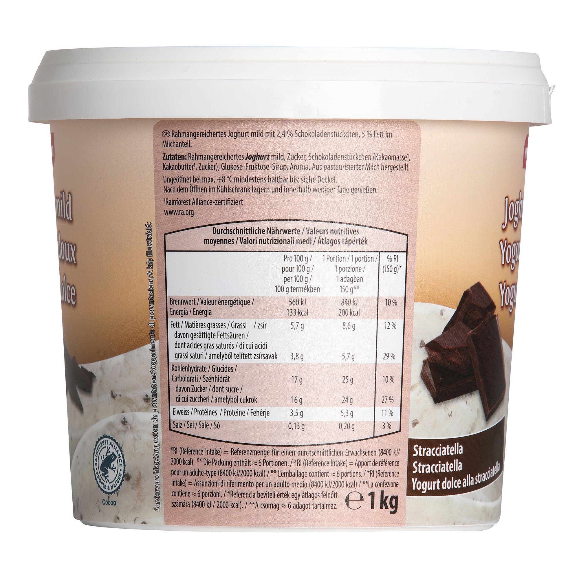 MILFINA Creme-Joghurt, Stracciatella | ALDI-now