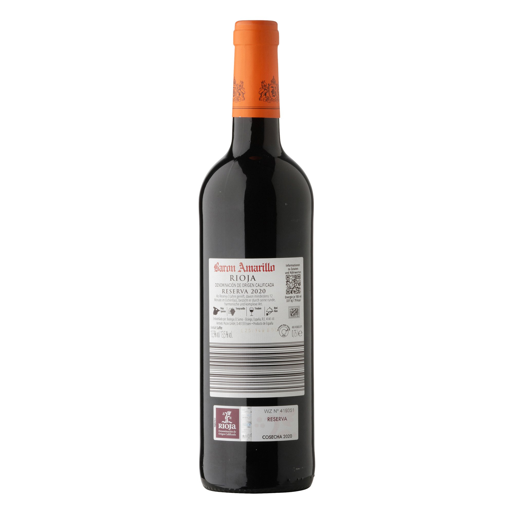 RAMON LOPEZ MURILLO Rioja Reserva DOC, 13.5 % vol. | ALDI-now