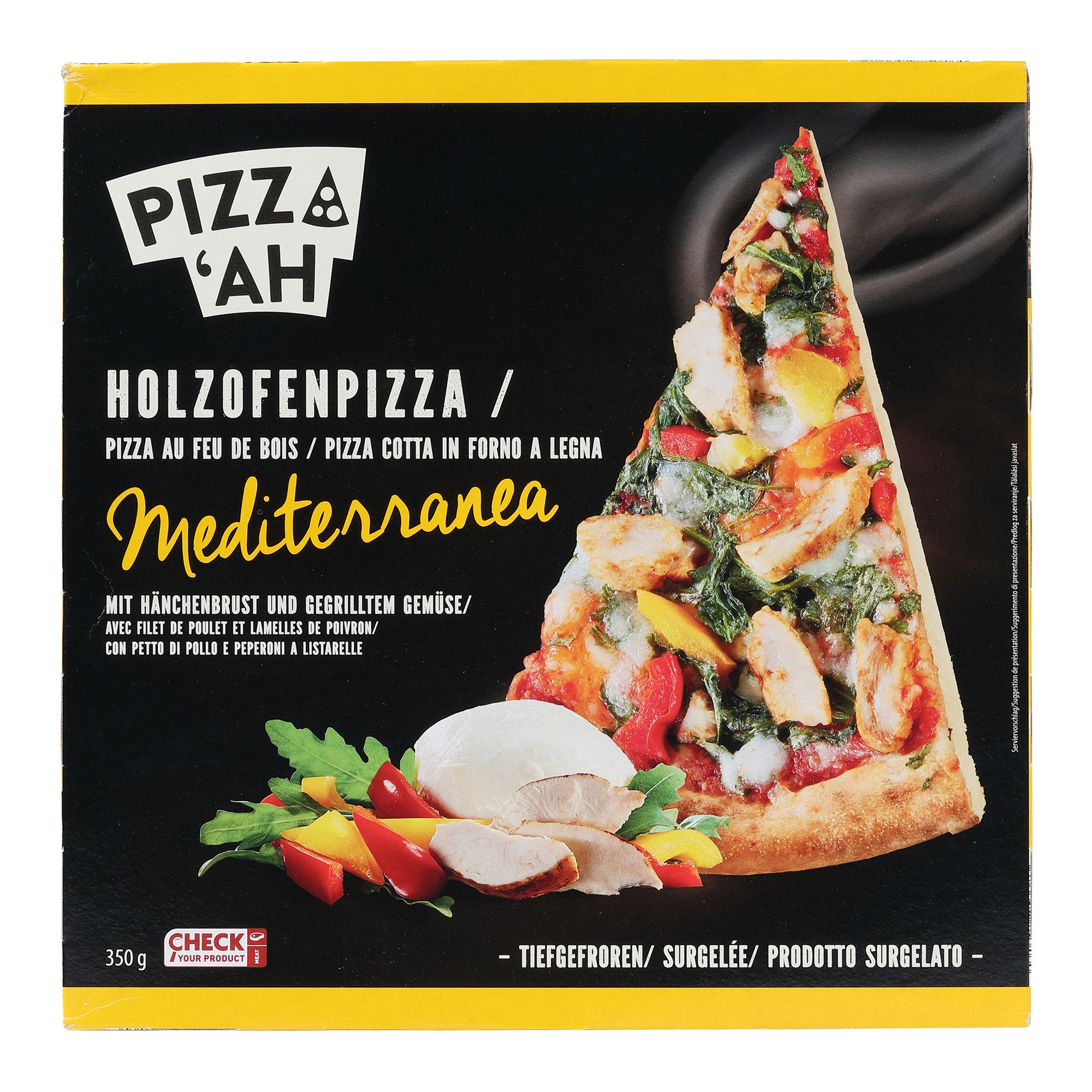 PIZZ'AH Holzofen Pizza Mediterranea | ALDI-now