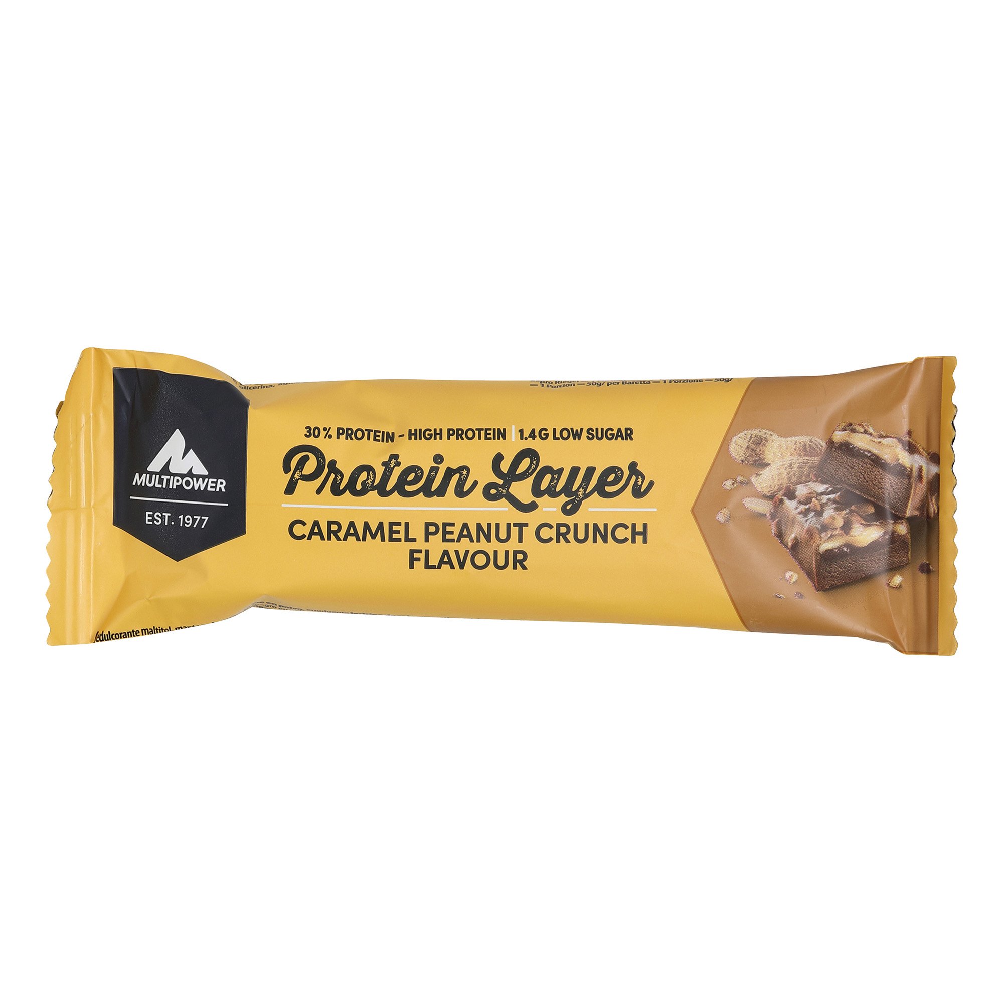 MULTIPOWER Protein Layer, Caramel Peanut Crunch | ALDI-now
