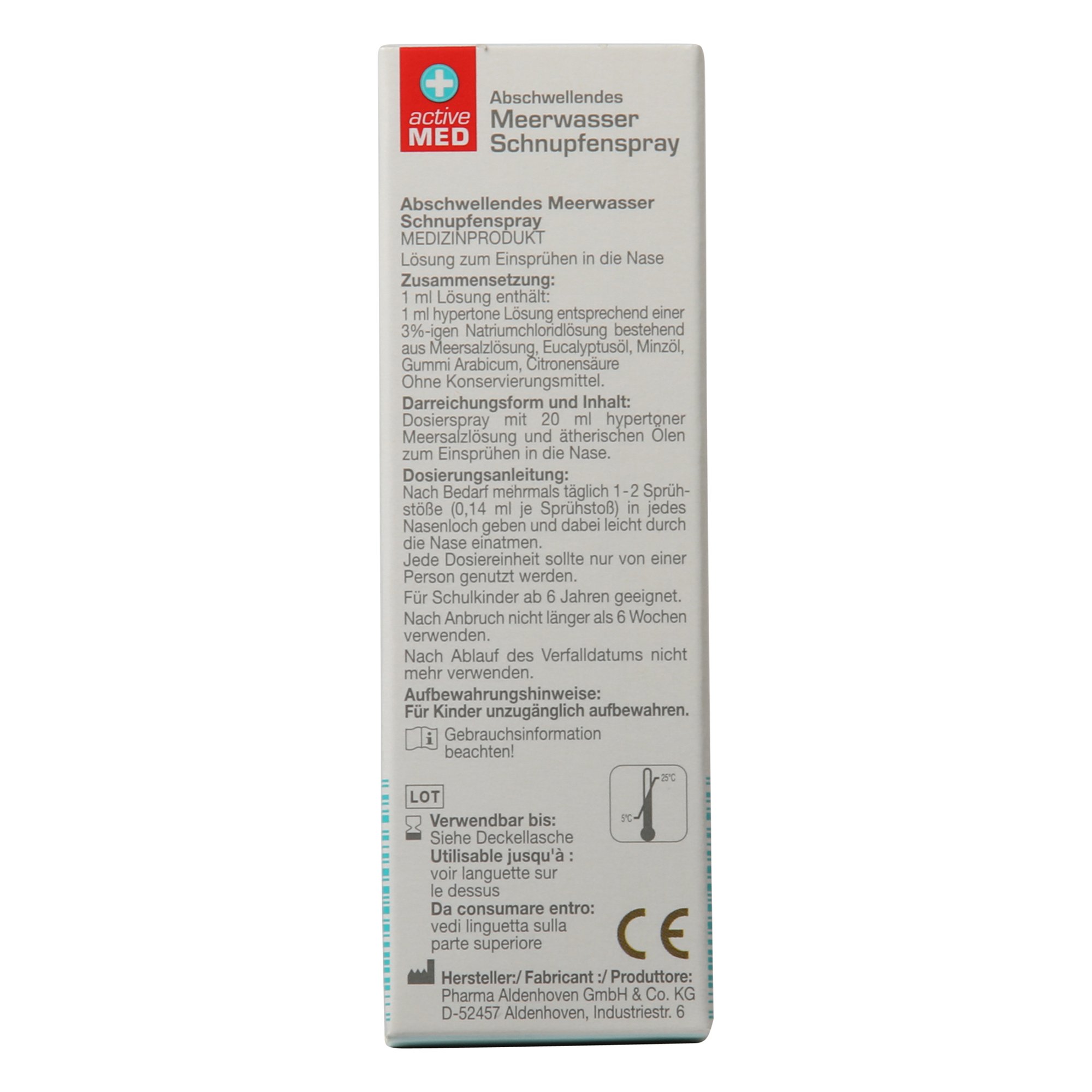 ACTIVE MED Spray all’acqua marina, raffreddore | ALDI-now