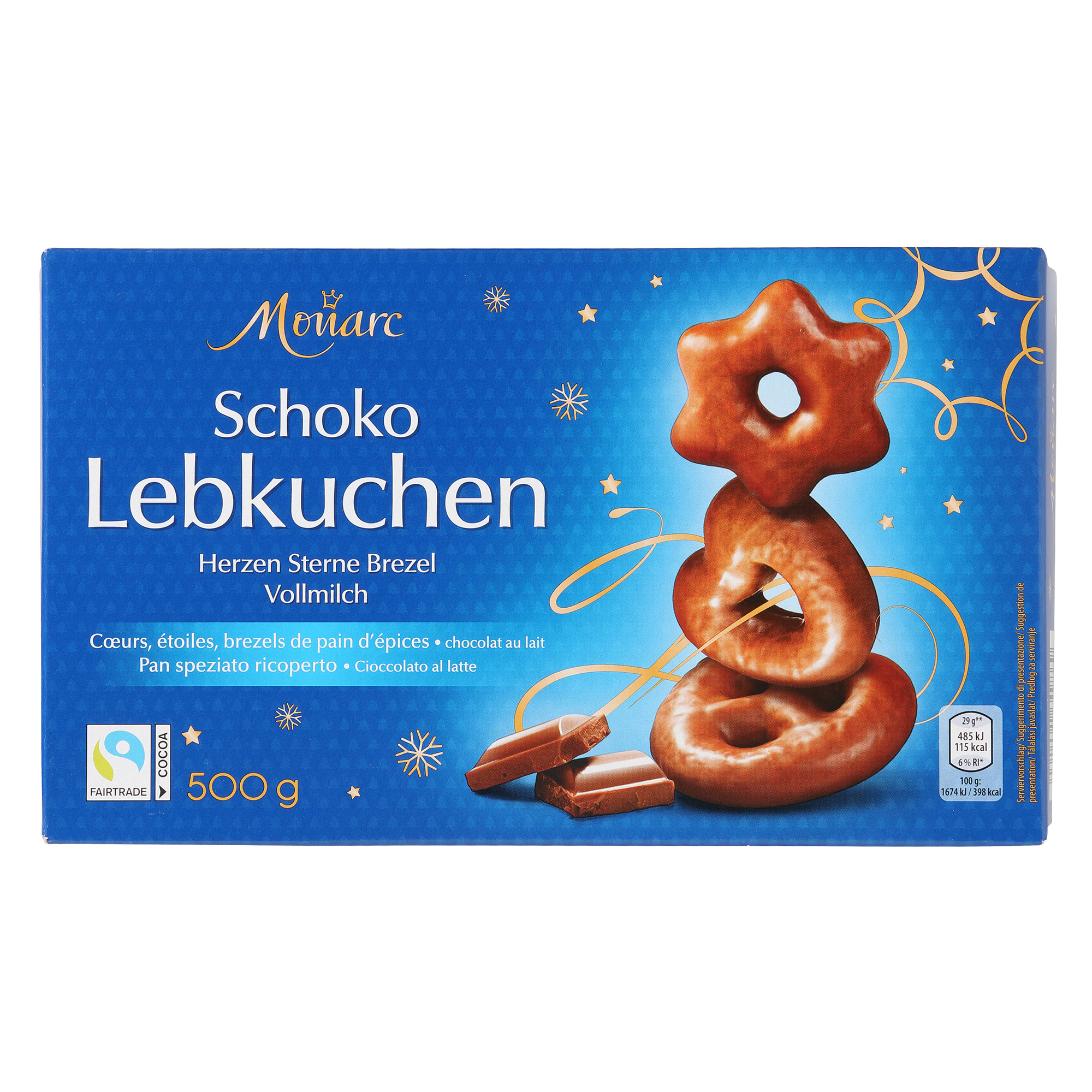 MONARC Lebkuchen mit Vollmilchschokolade | ALDI-now