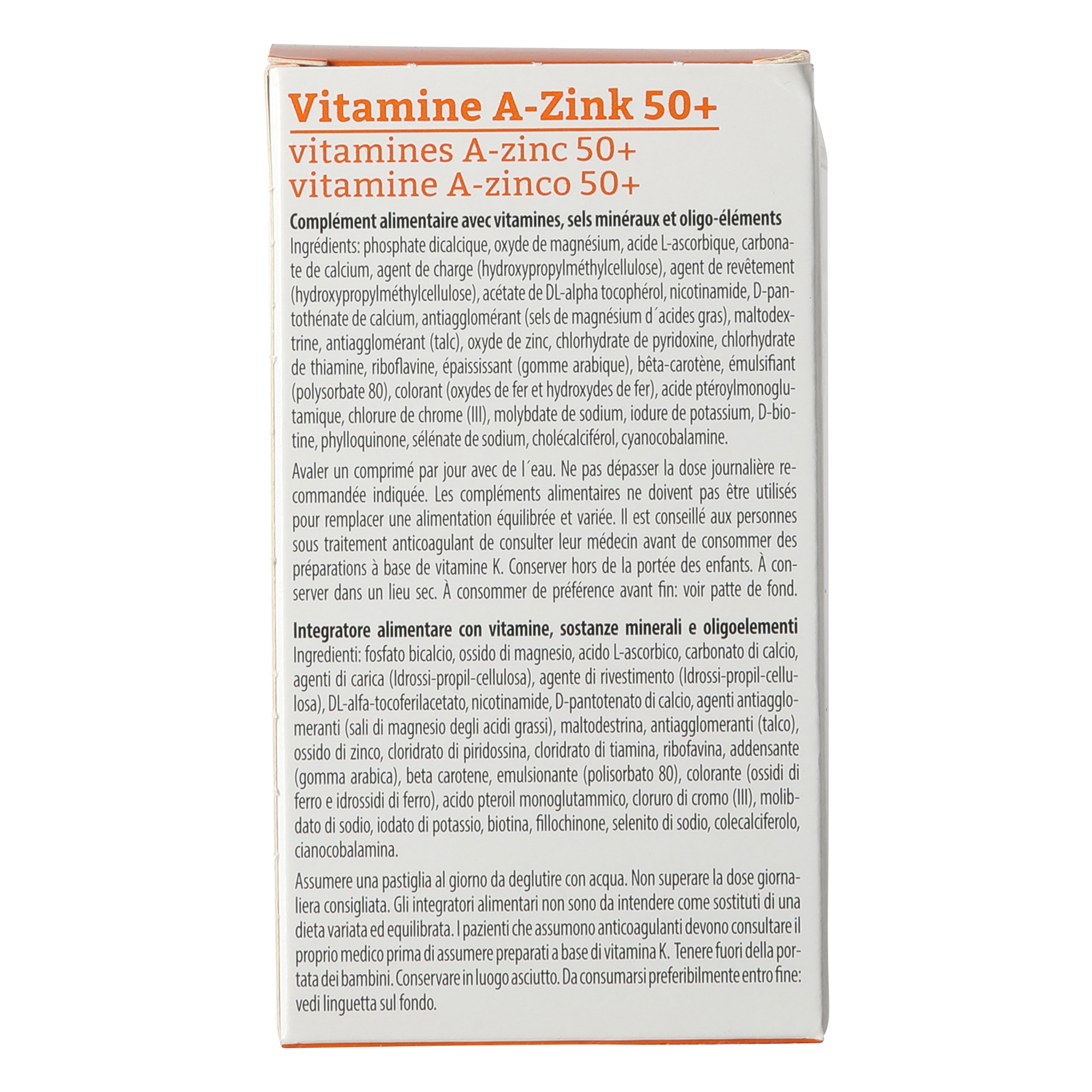 MULTINORM Vitamin A-Zink, 50 + | ALDI-now