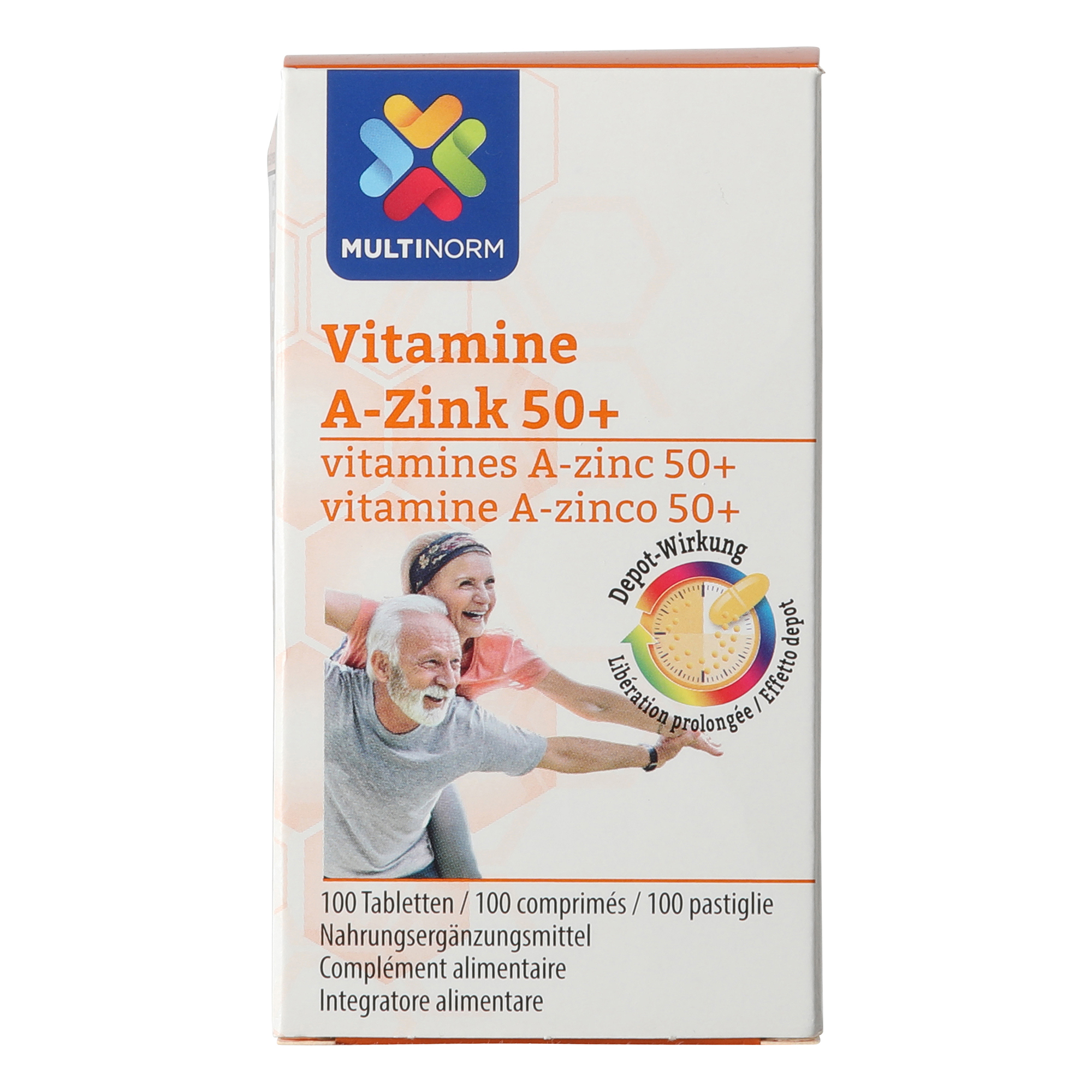 MULTINORM Vitamina A-Zinco, 50 + | ALDI-now
