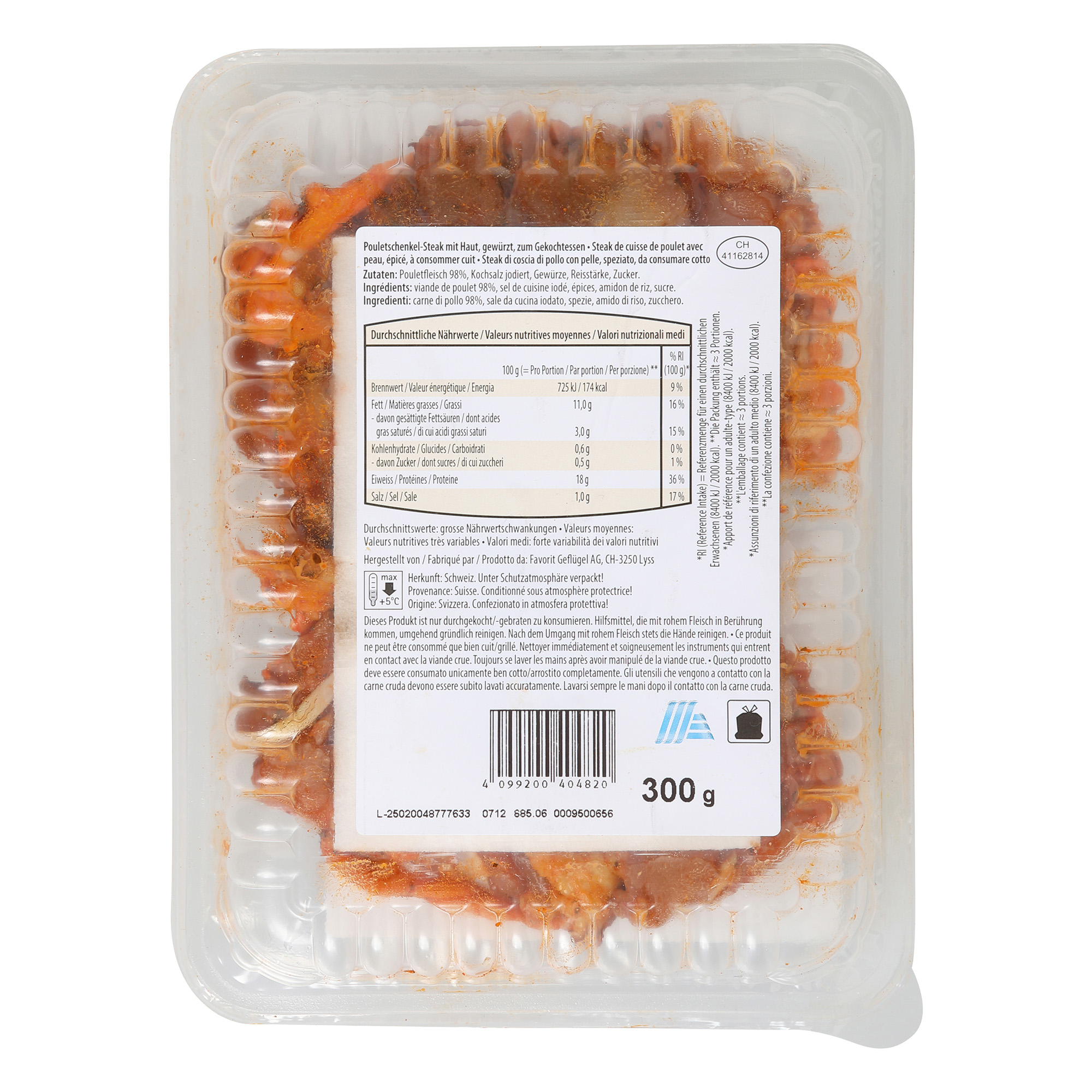 BBQ Pouletschenkel-Steak, gewürzt | ALDI-now