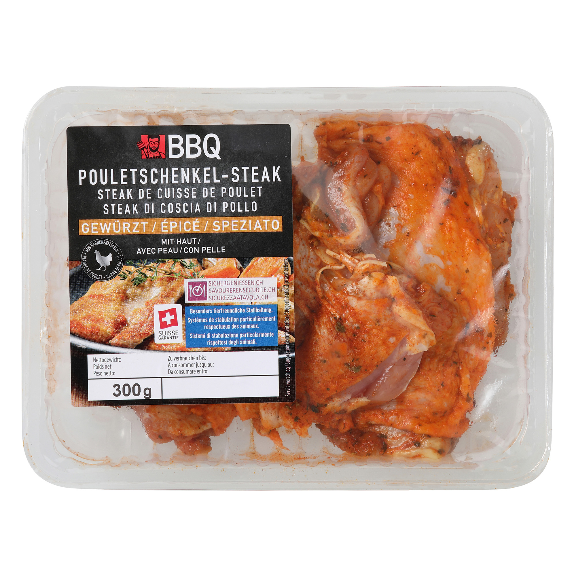 BBQ Pouletschenkel-Steak, gewürzt | ALDI-now