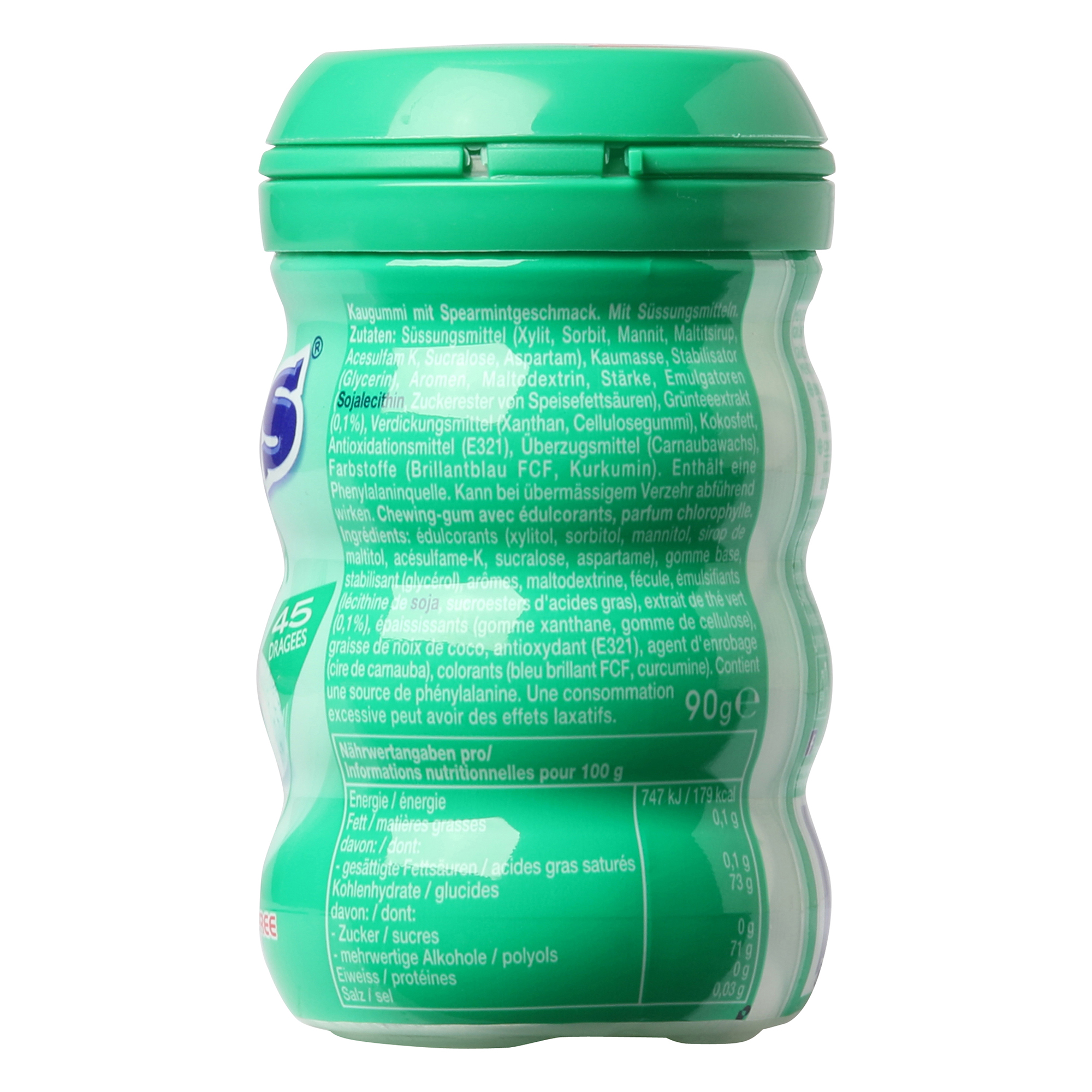MENTOS Pure Bottle Chewing-gum, Fresh Spearmint | ALDI-now