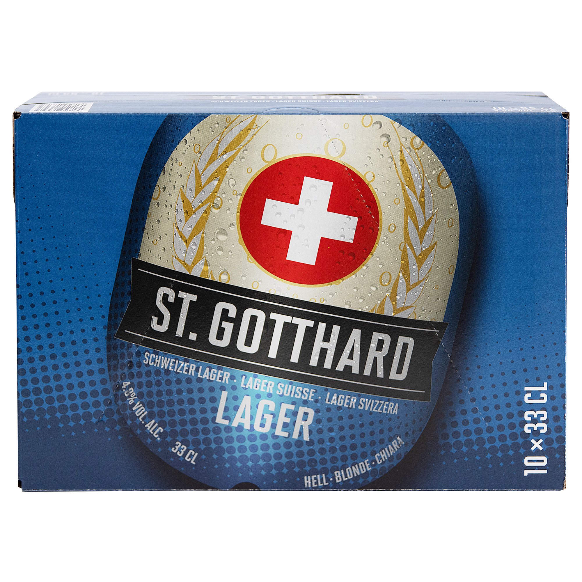 ST. GOTTHARD Birra lager confezione da 10 | ALDI-now