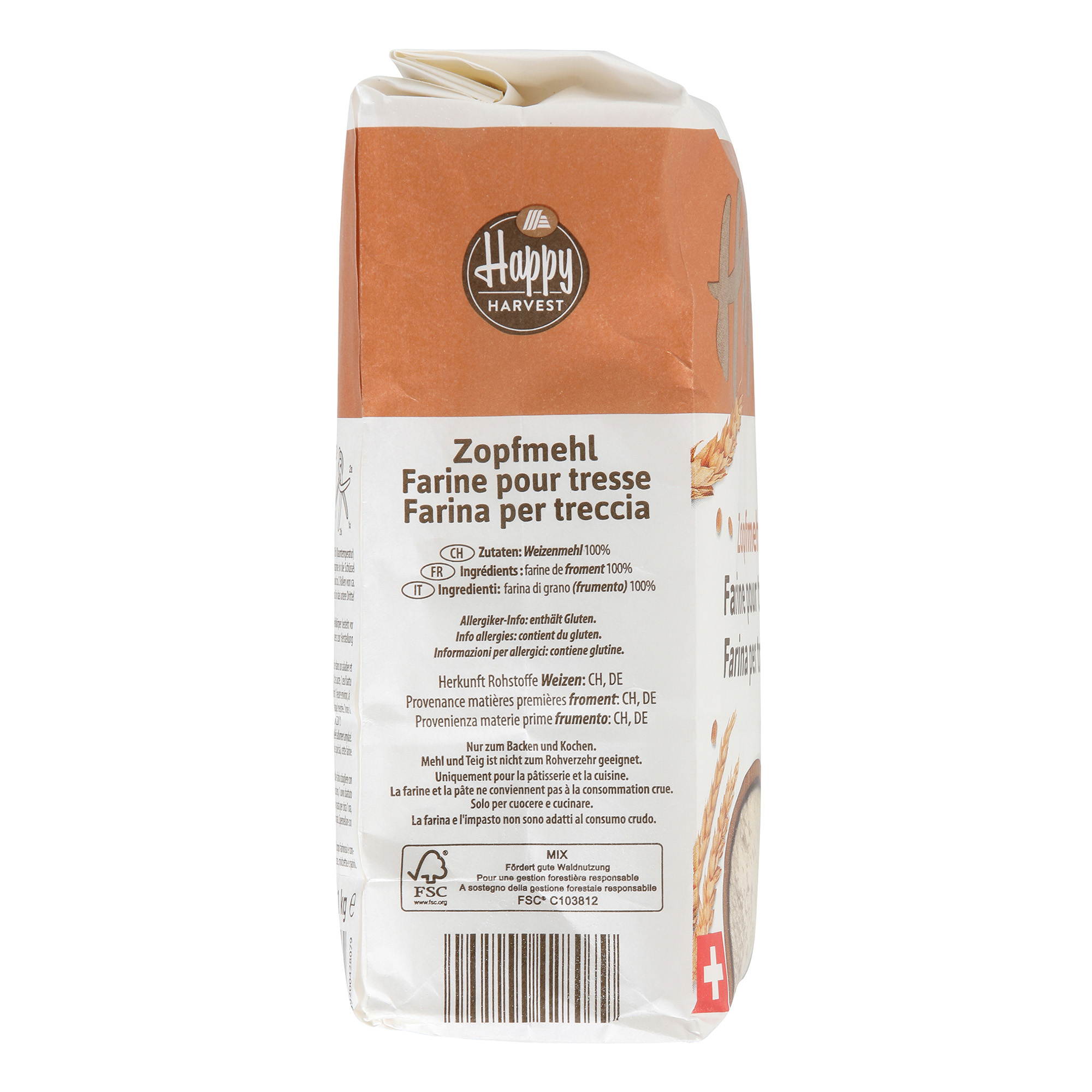 HAPPY HARVEST Zopfmehl | ALDI-now