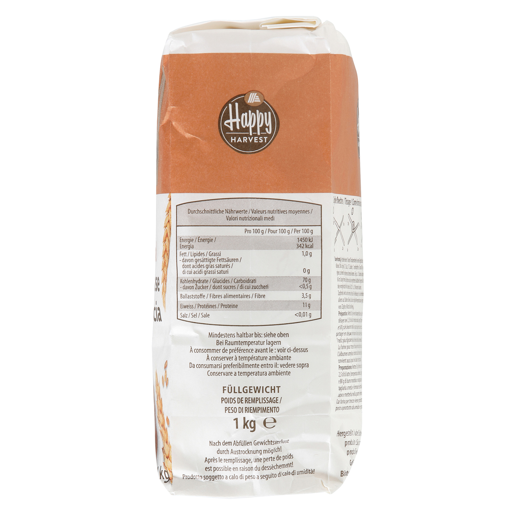 HAPPY HARVEST Zopfmehl | ALDI-now