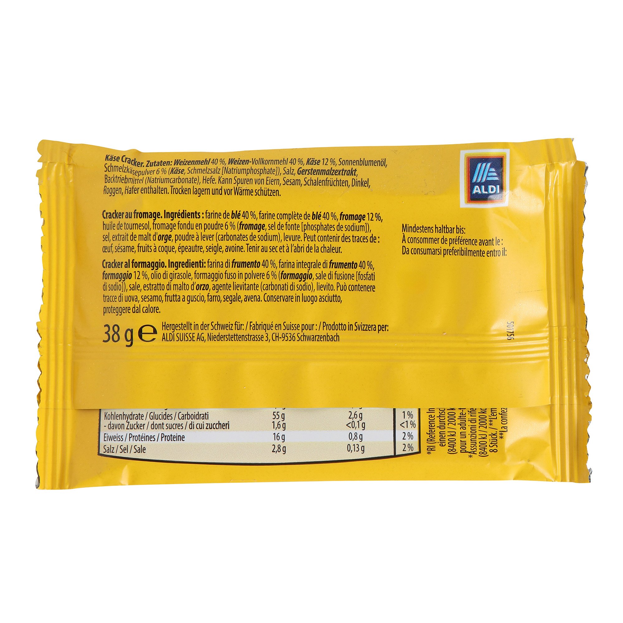 SNACK FUN Cracker Käse, 5er-Pack | ALDI-now