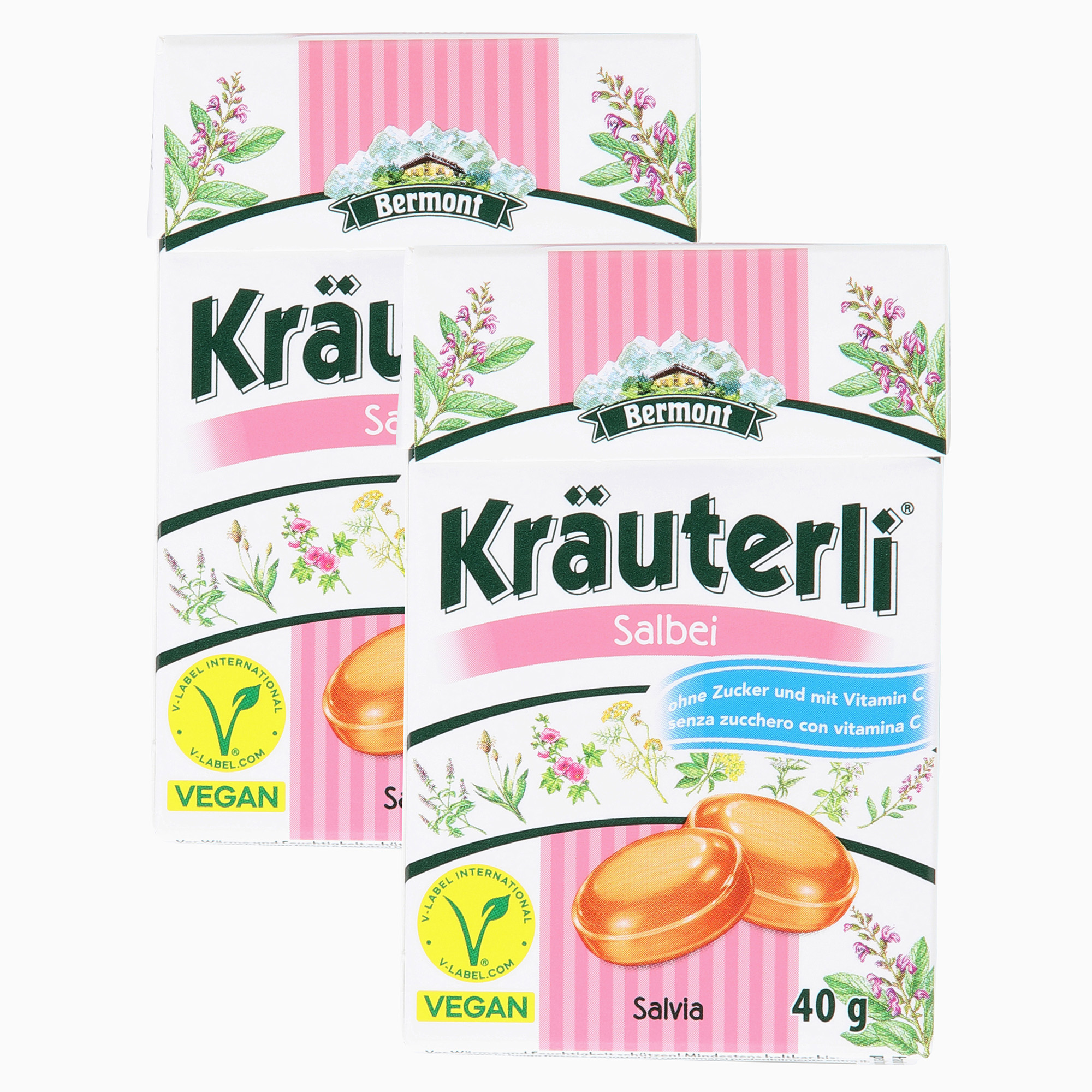 BERMONT Bonbons aux herbes pack de 2, sauge | ALDI-now