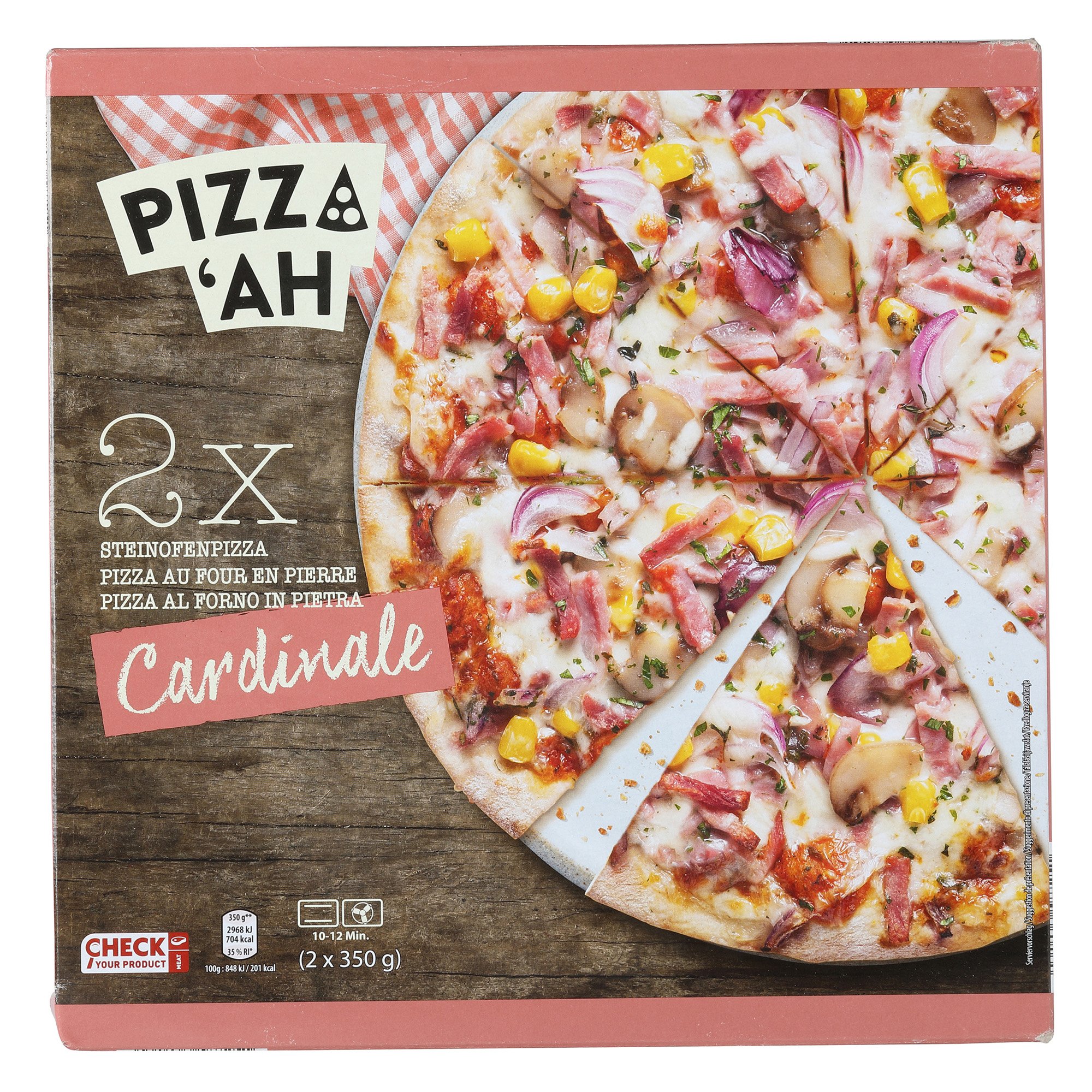 PIZZ'AH Pizza cuite dans un four en pierre, Cardinale | ALDI-now