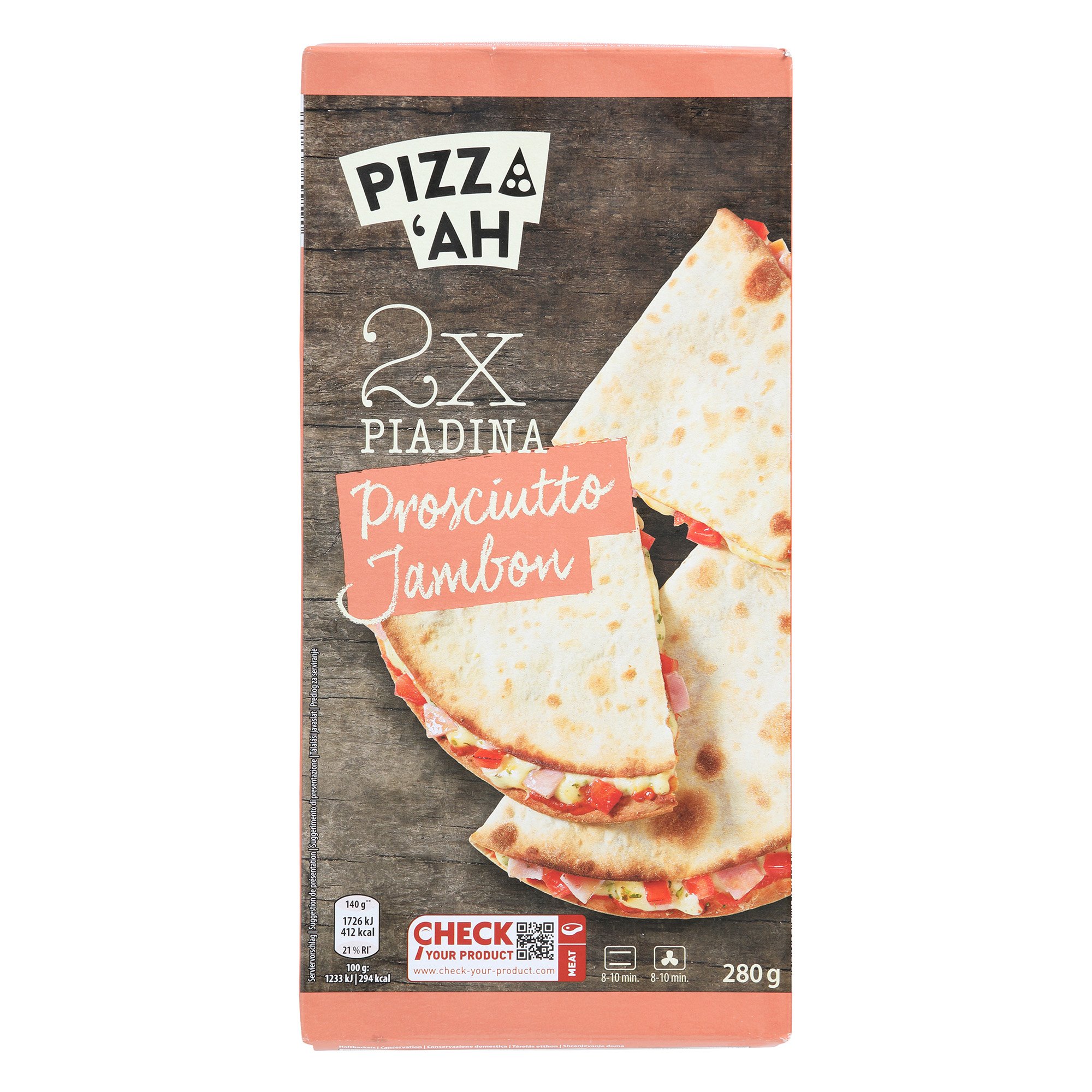 PIZZ'AH Piadina, Prosciutto | ALDI-now