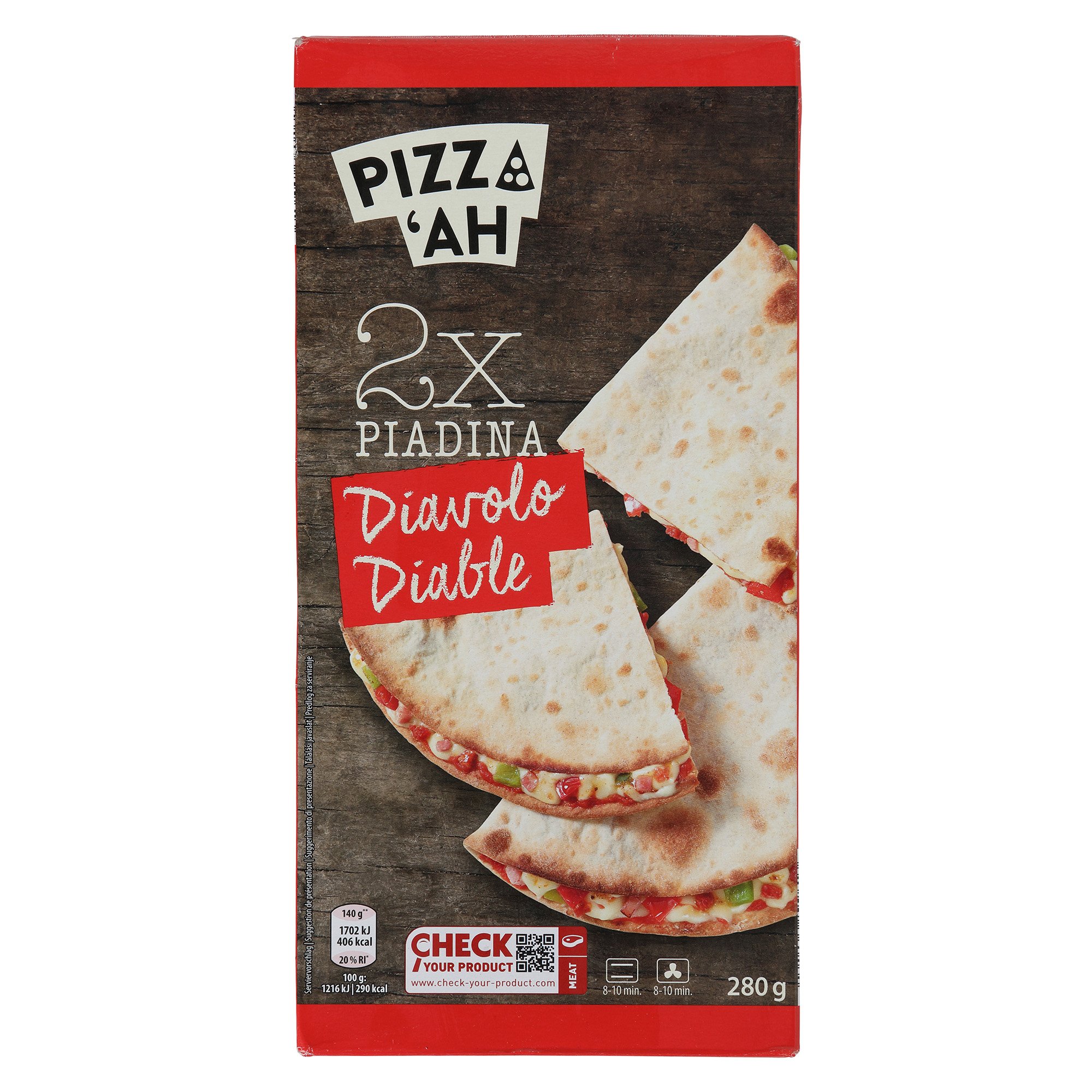 PIZZ'AH Piadina, diavola | ALDI-now