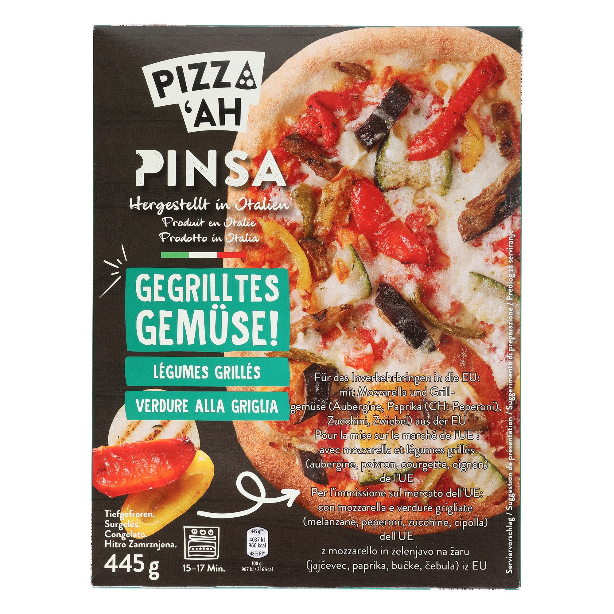 PIZZ'AH Pinsa Gegrilltes Gemüse | ALDI-now