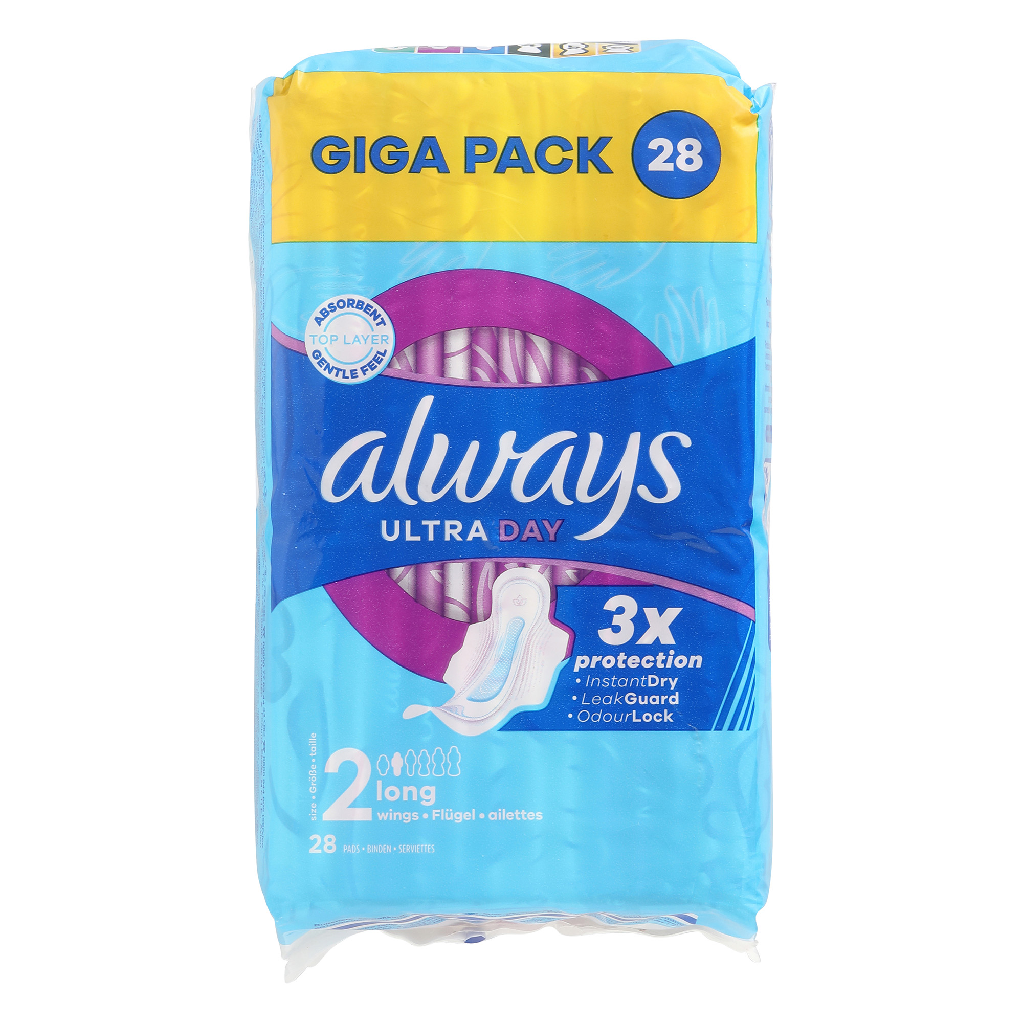 ALWAYS Ultra Binden Gigapack, Long Flügel | ALDI-now