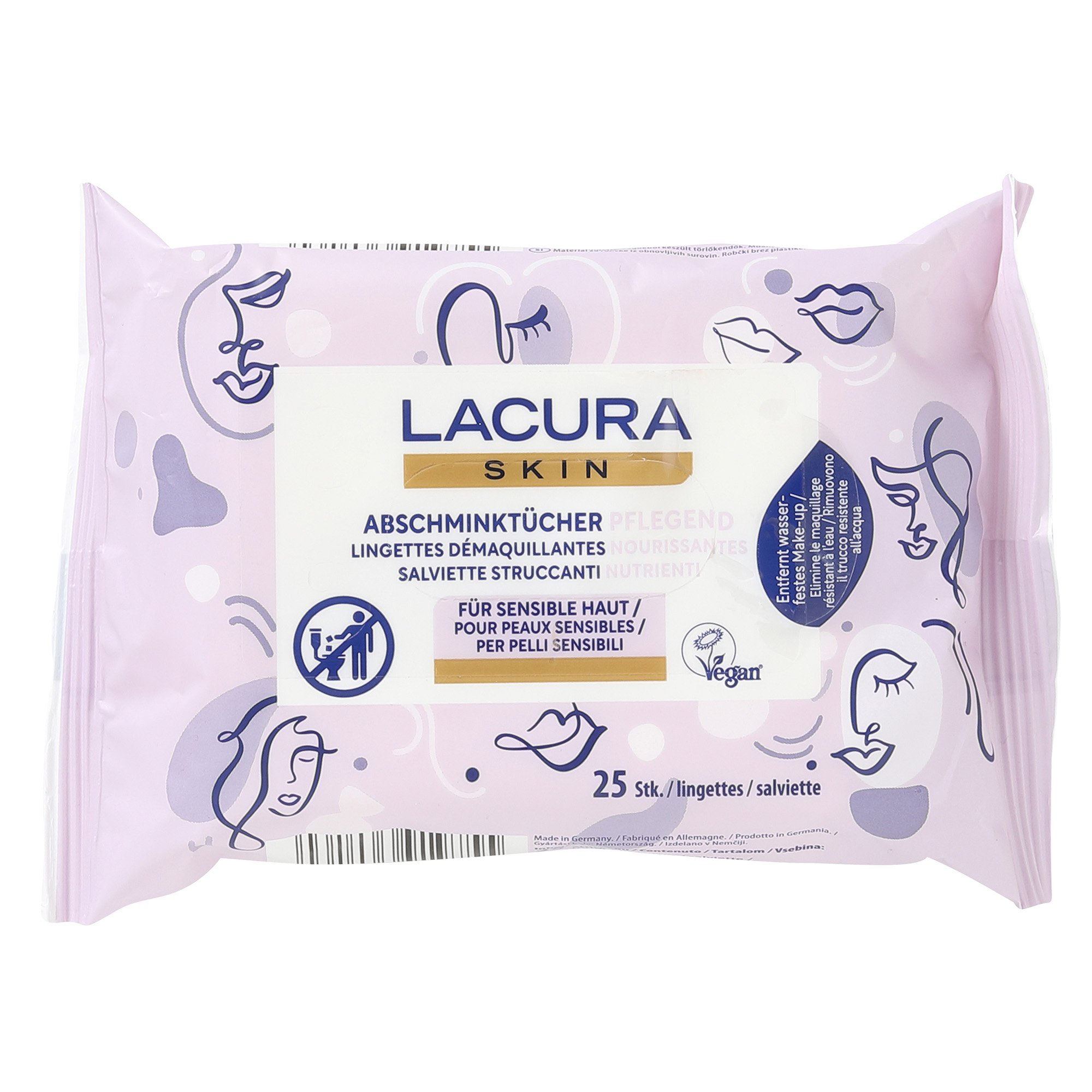 LACURA Salviette detergenti per il viso soft | ALDI-now