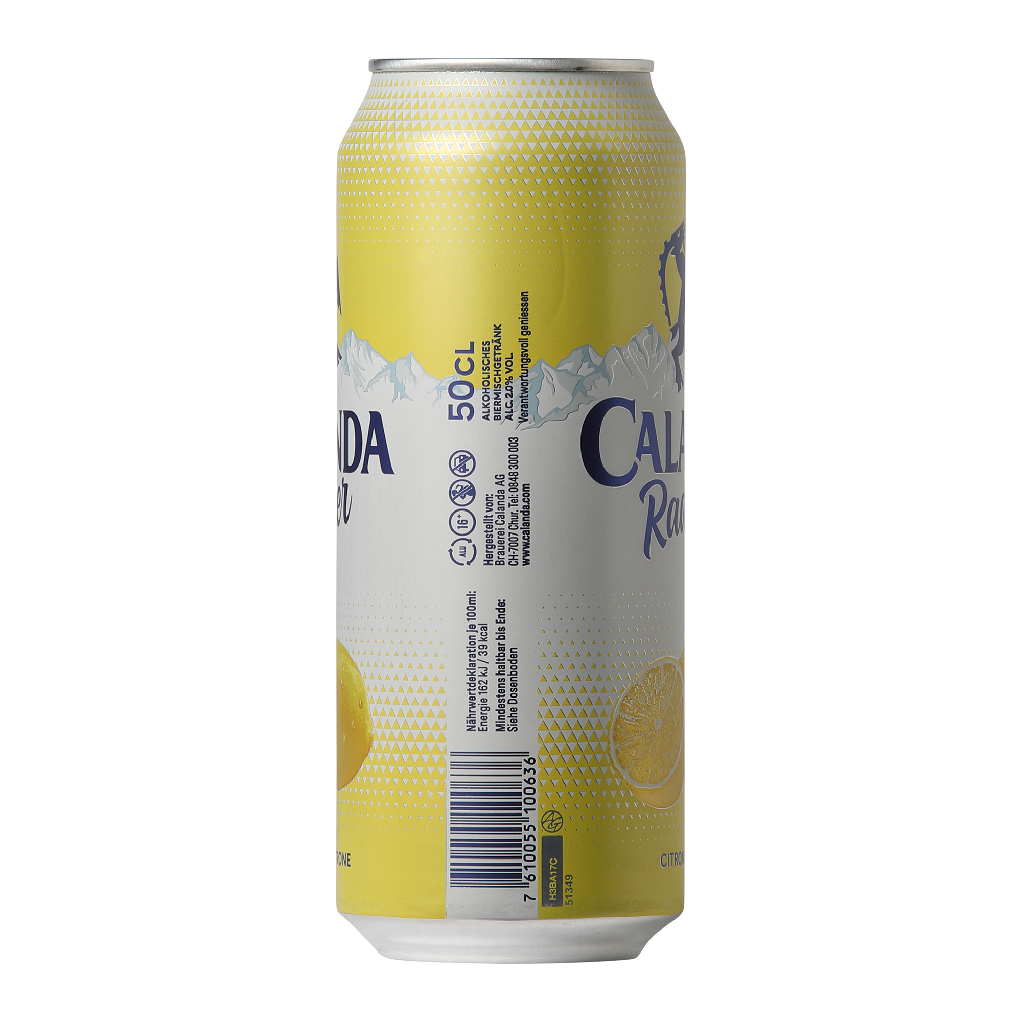 CALANDA Radler Zitrone, 2 % Vol. | ALDI-now