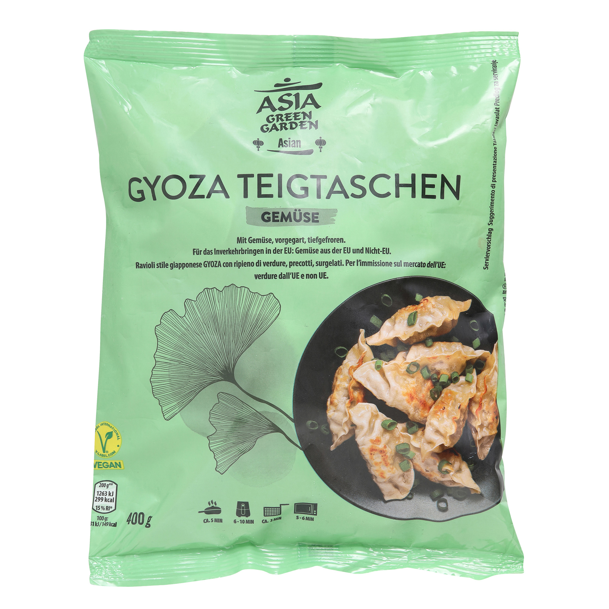 ASIA GREEN GARDEN Gyoza Teigtaschen mit Gemüse | ALDI-now
