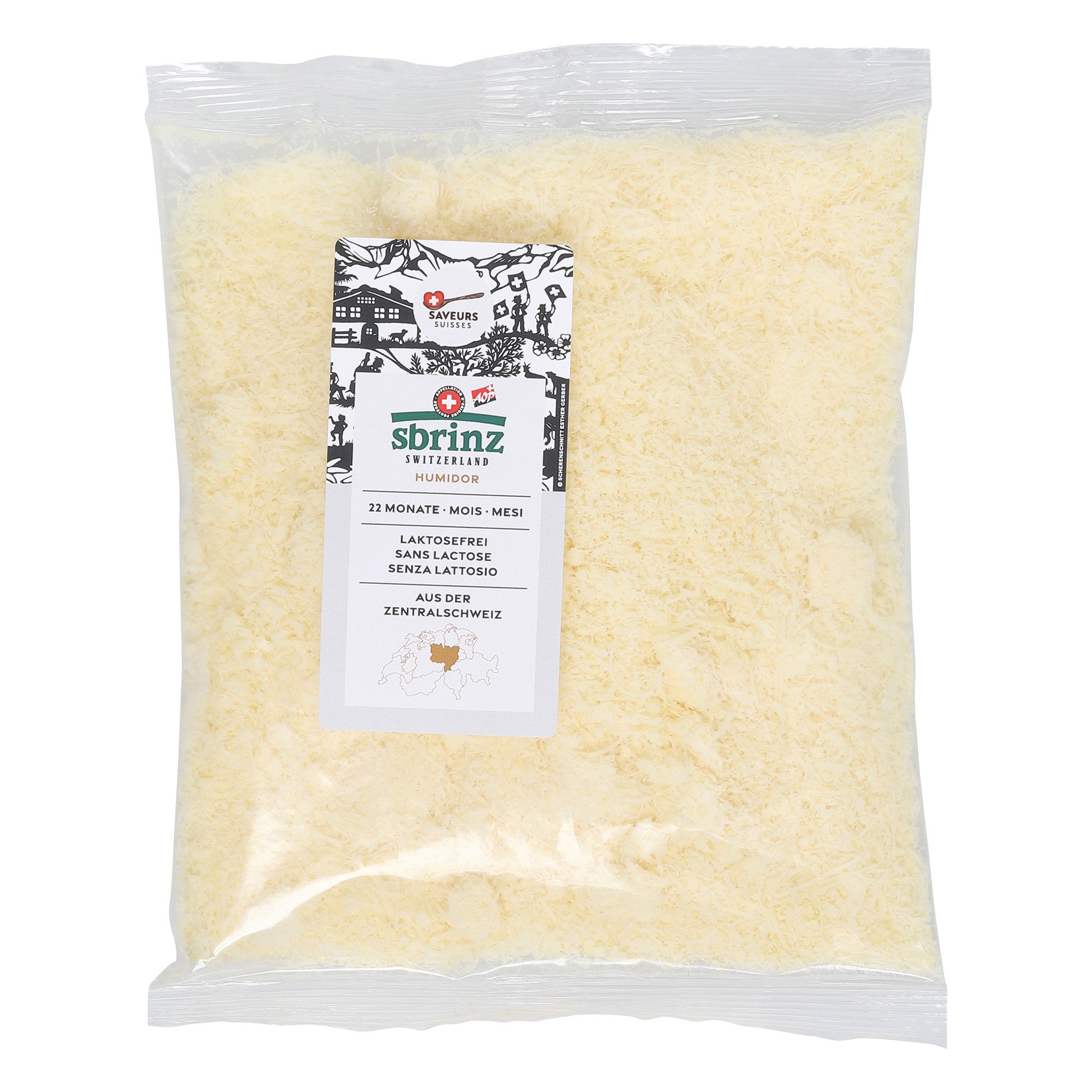 SAVEURS SUISSES Sbrinz râpé | ALDI-now