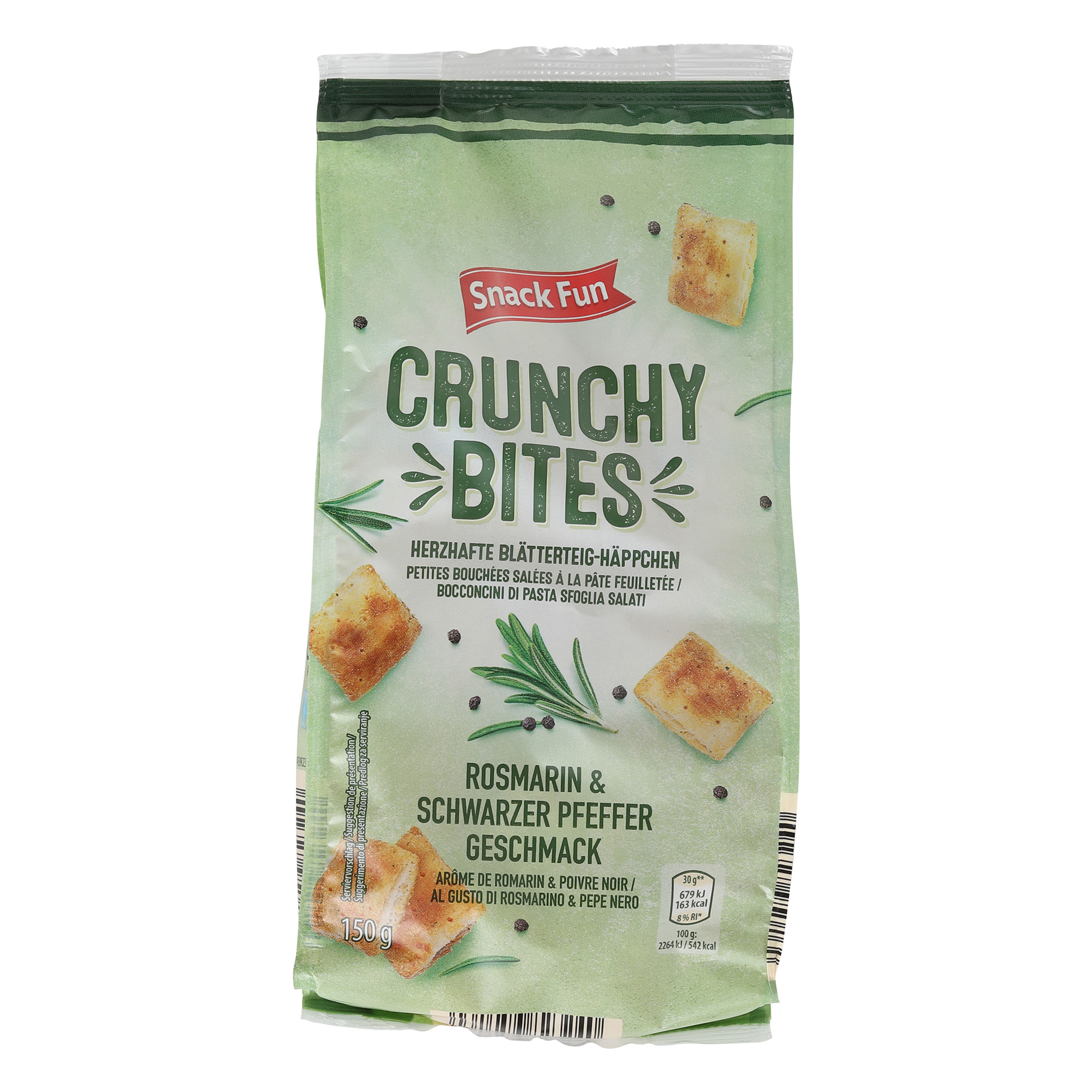 SNACK FUN Bouchées croustillantes, poivre et romarin | ALDI-now