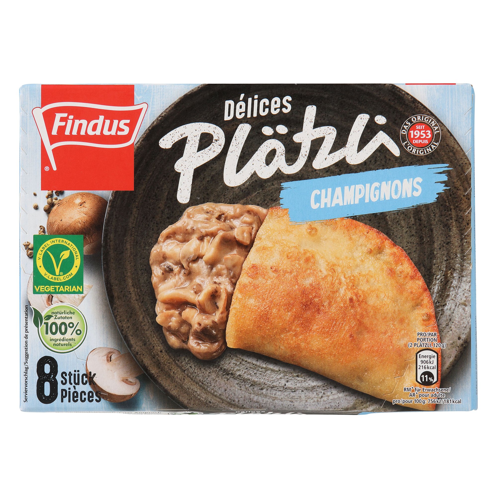 FINDUS Plätzli Champignons | ALDI-now