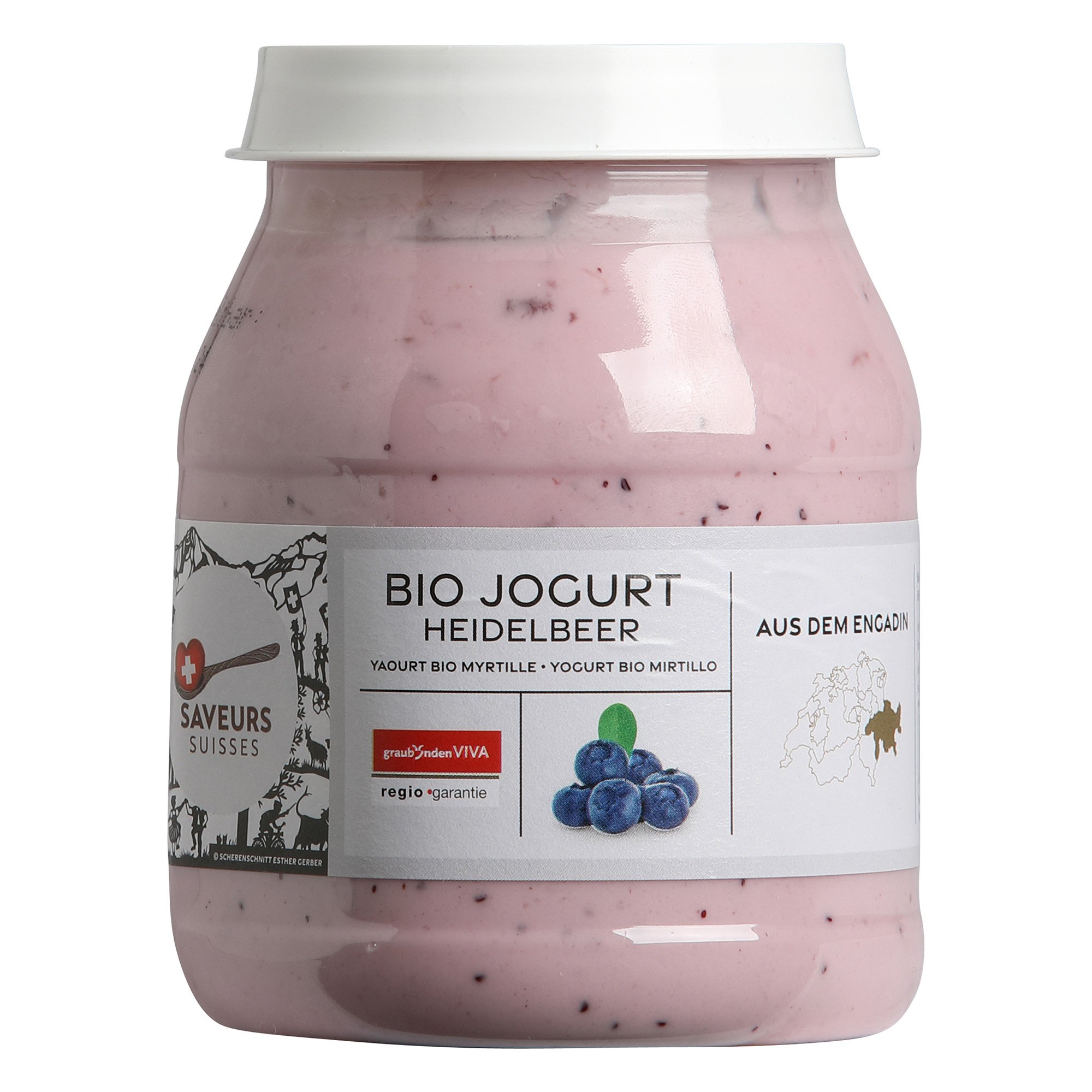 SAVEURS SUISSES BIO Yogurt dell’Engadina, mirtilli | ALDI-now