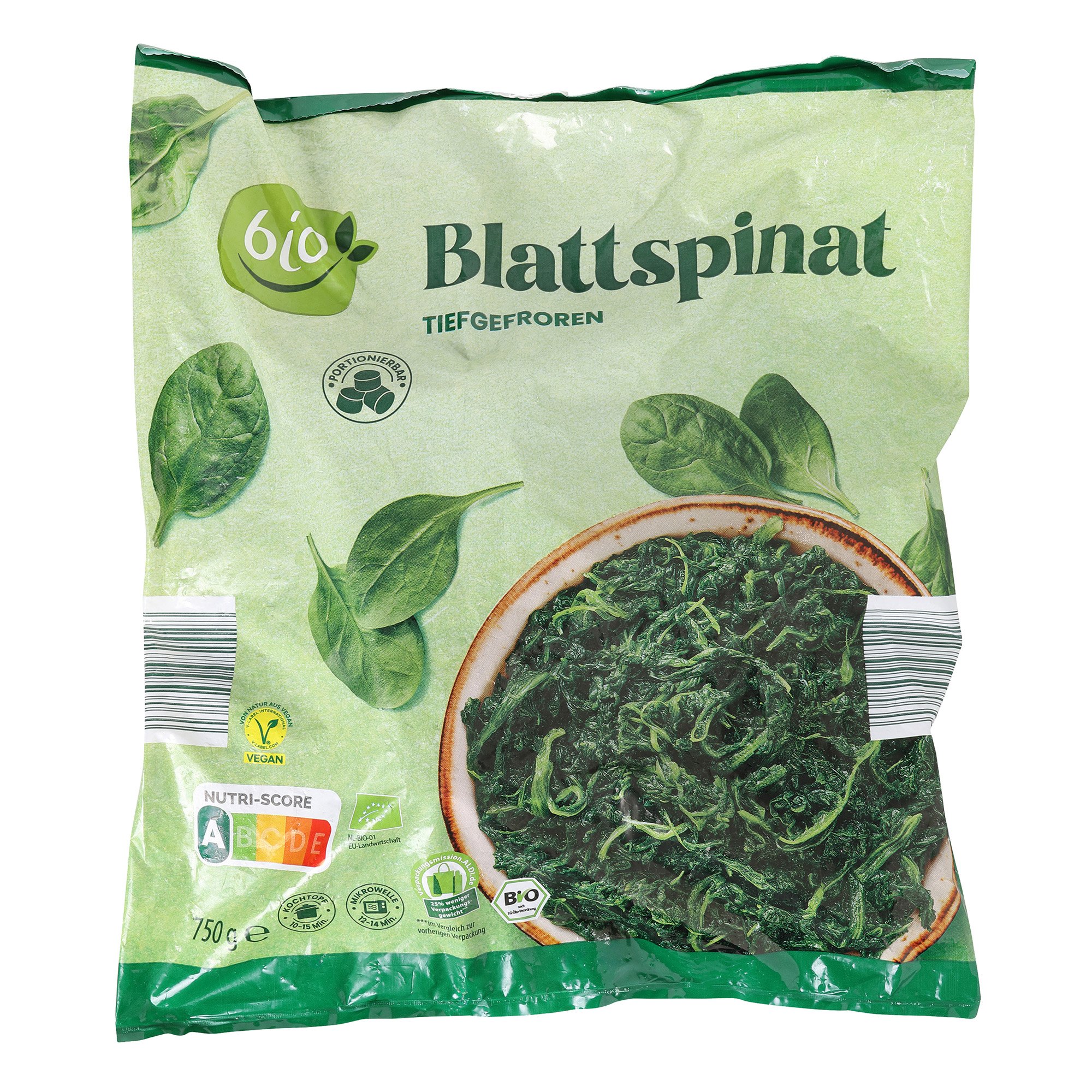 BIO épinards en feuilles | ALDI-now