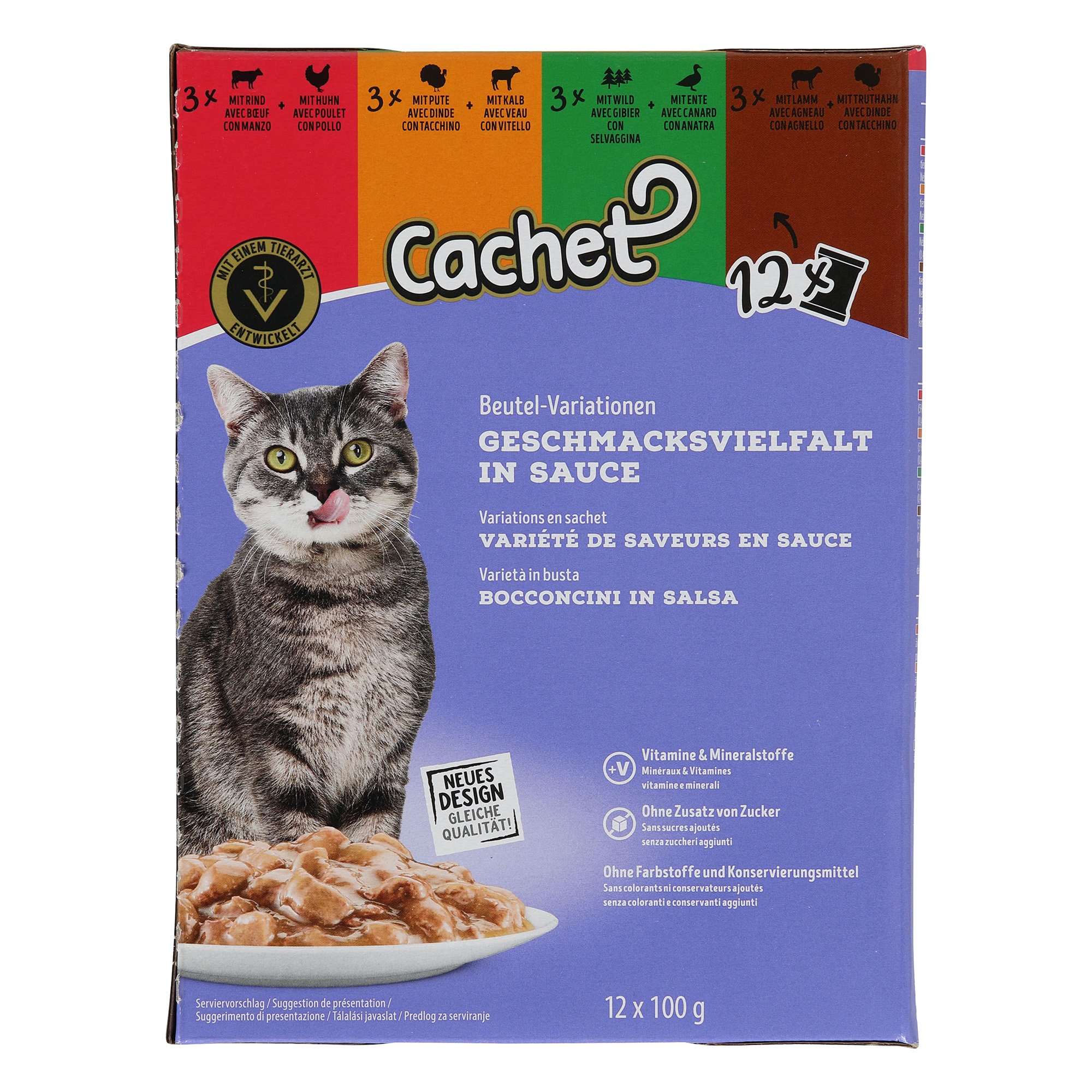 CACHET CLASSIC Katzenfutter Vielfalt, Fleischbox | ALDI-now