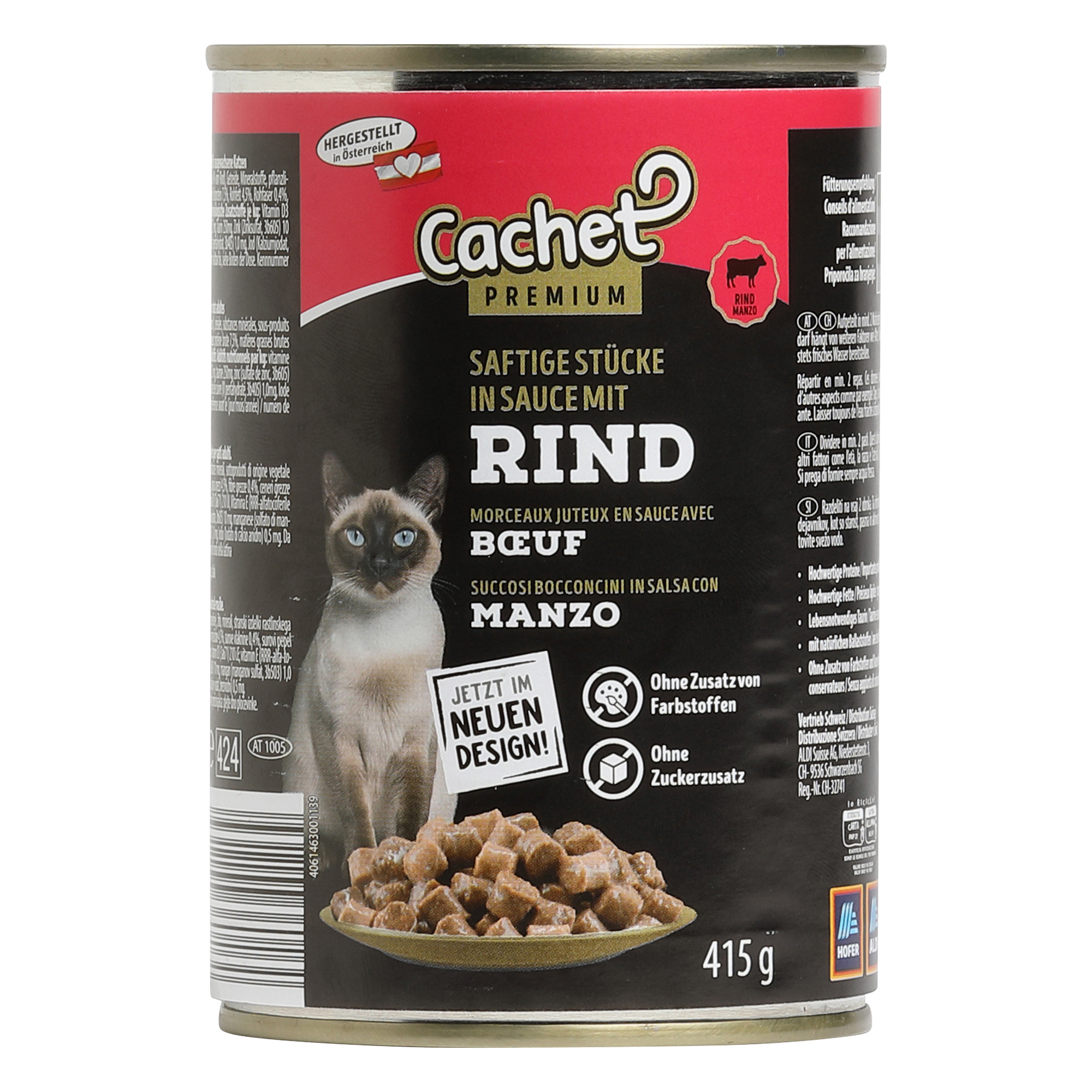 CACHET Katzenfutter, Rind | ALDI-now